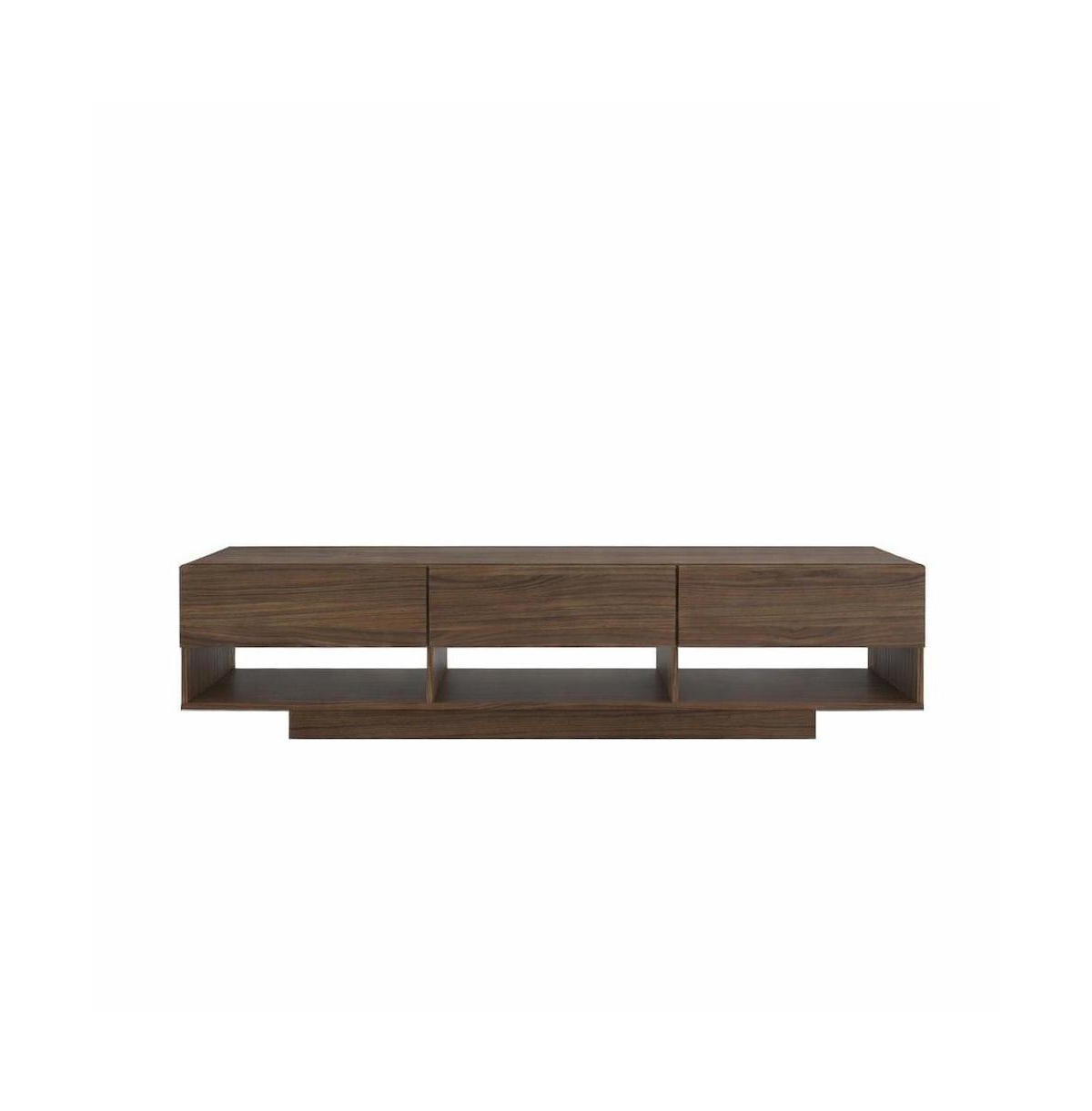 Click here for Nexera 72-Inch Tv Stand With 3-Drawers. - Walnut prices