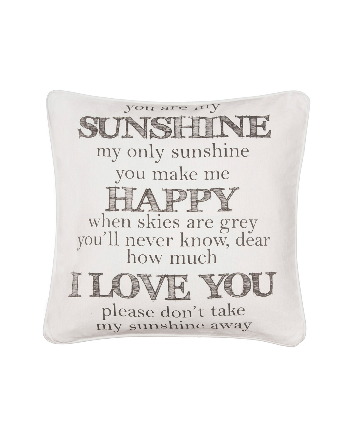 Click here for Levtex You Are My Sunshine Decorative Pillow  20 x... prices