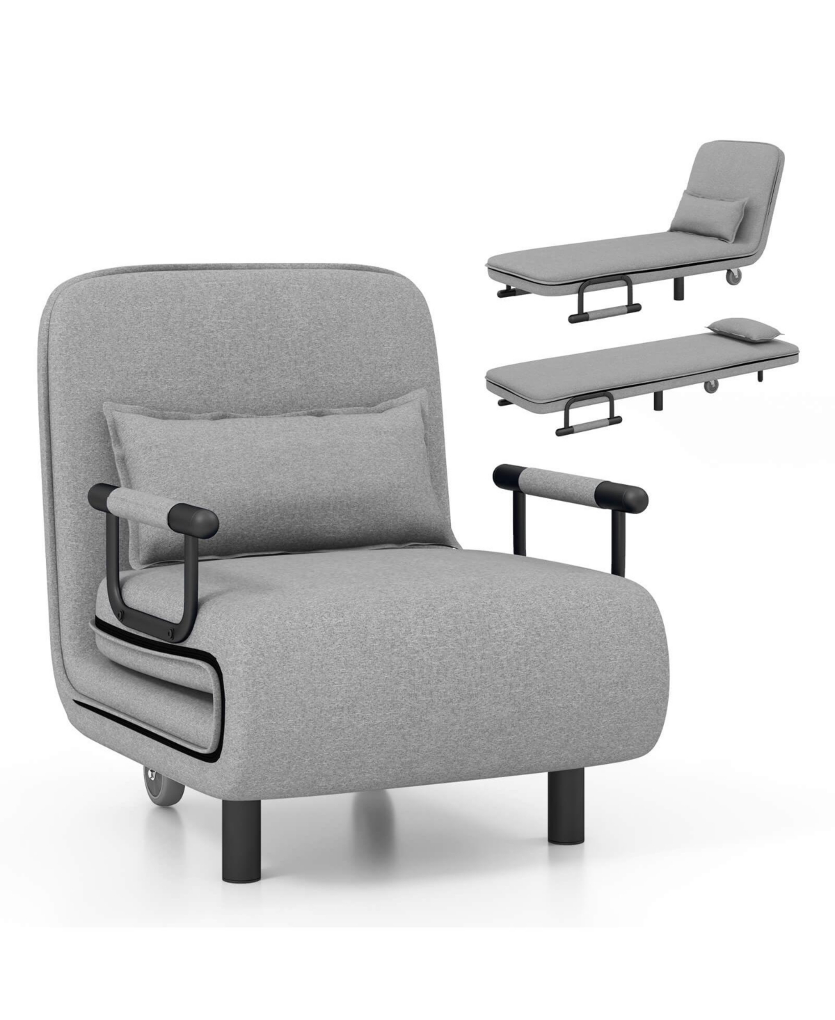 Click here for Folding Sofa Bed Sleeper Convertible Armchair Leis... prices