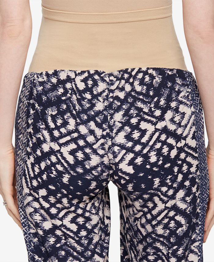 A Pea in the Pod Maternity Cropped Wide-Leg Pants - Macy's