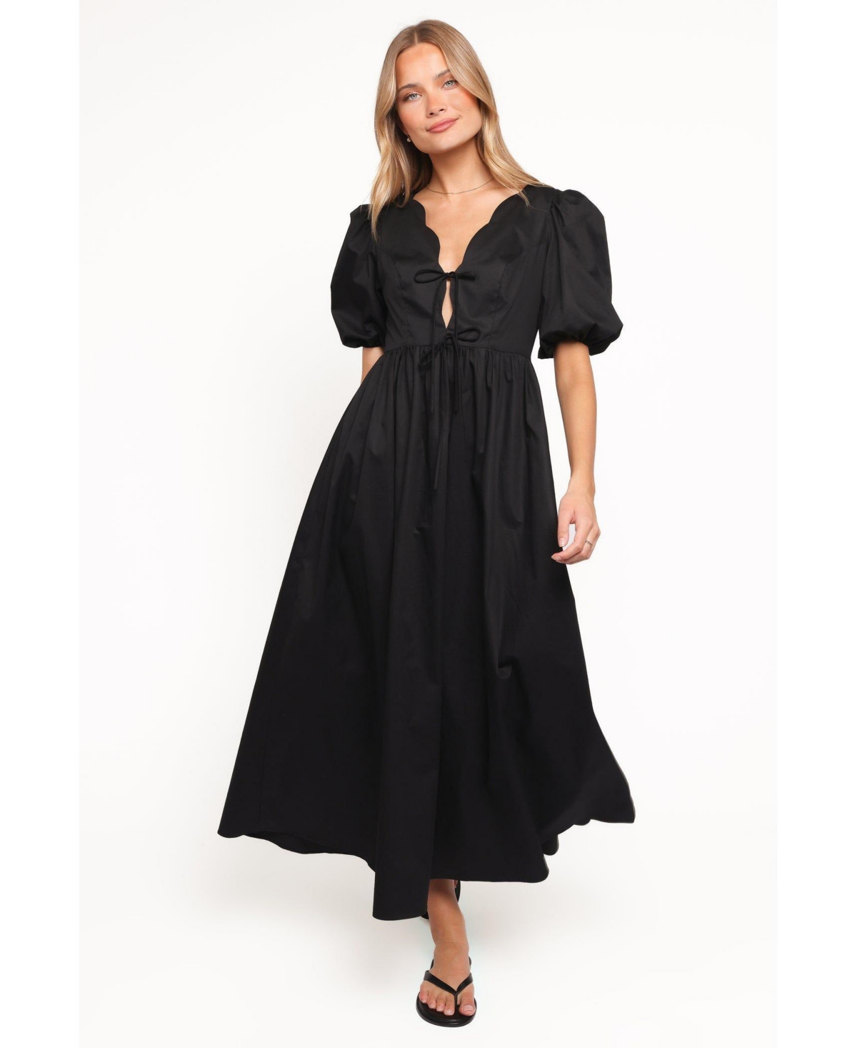 Click here for Petal and Pup Womens Karla Maxi Dress - Black prices