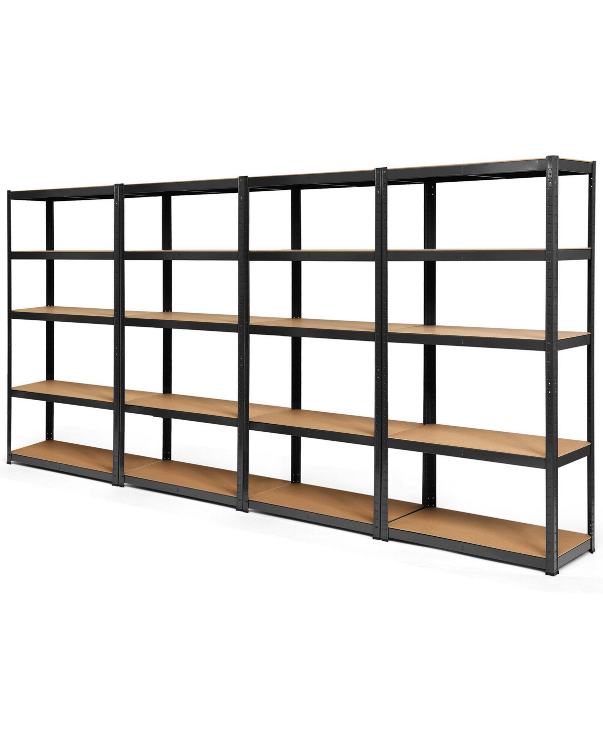 Click here for Gymax Metal 5-Tier Garage Storage Rack Shelf Adjus... prices