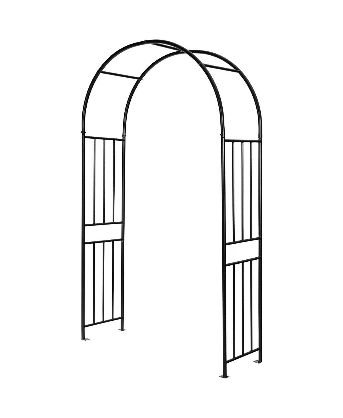 Click here for Gymax 7.2Ft Garden Arch Steel Arbor Wedding Garden... prices
