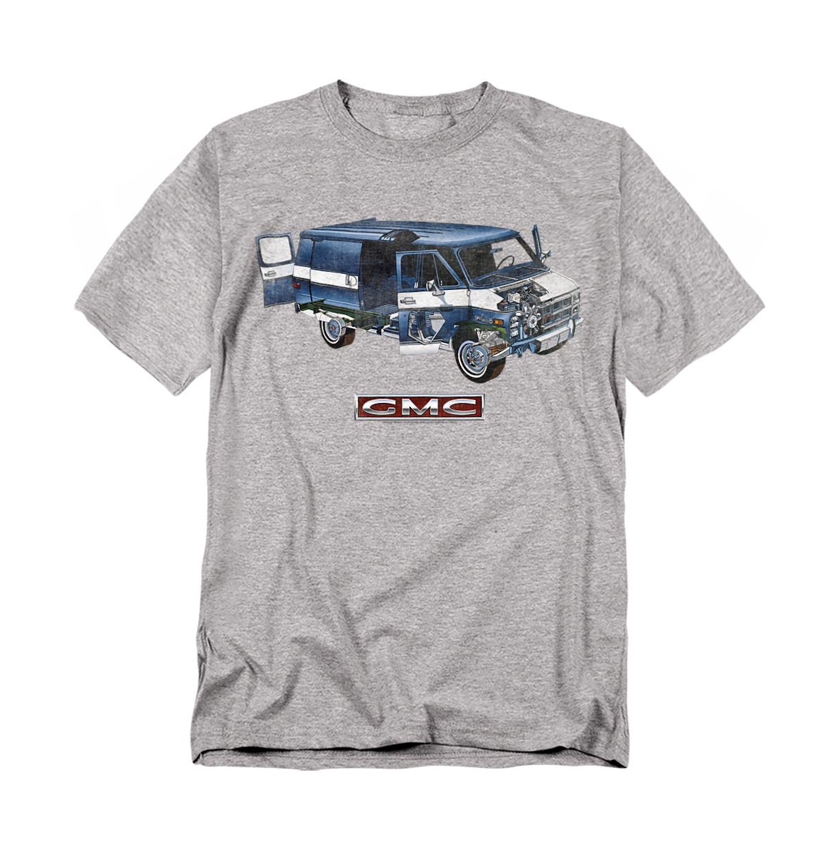 Click here for Logovision Big & Tall Gmc Van T-Shirt - Athletic h... prices