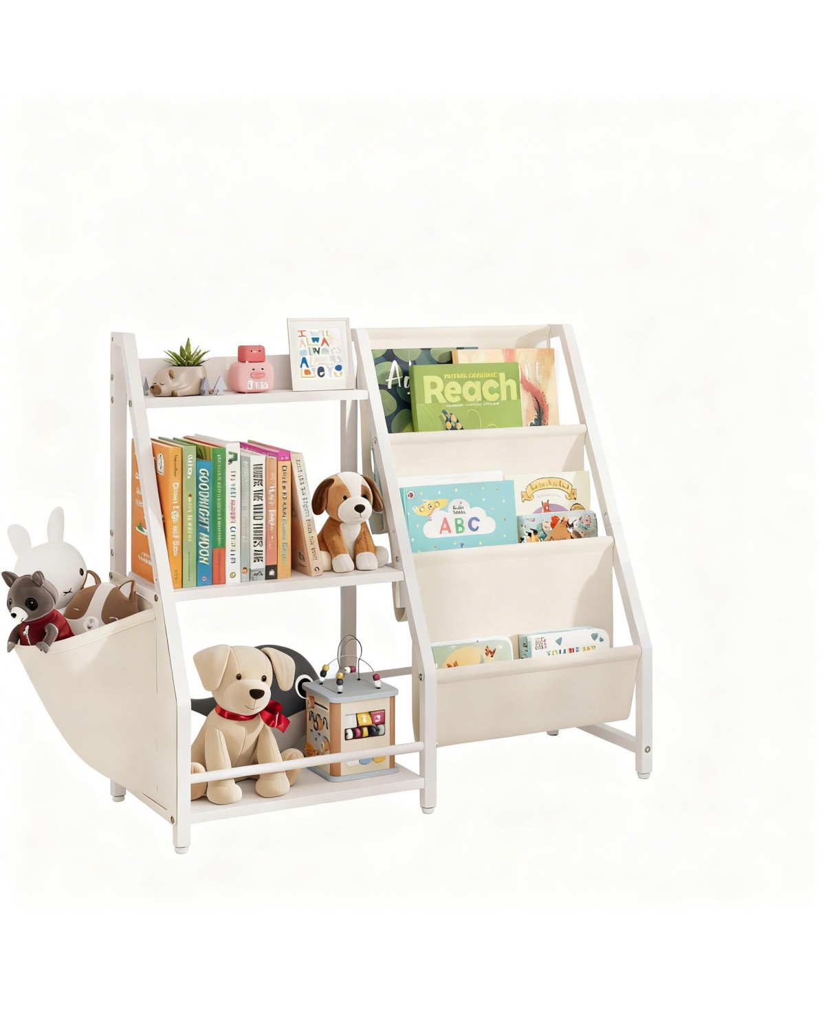 Click here for Yigii Bookcase for Kids: 3-Tier Storage with Pocke... prices