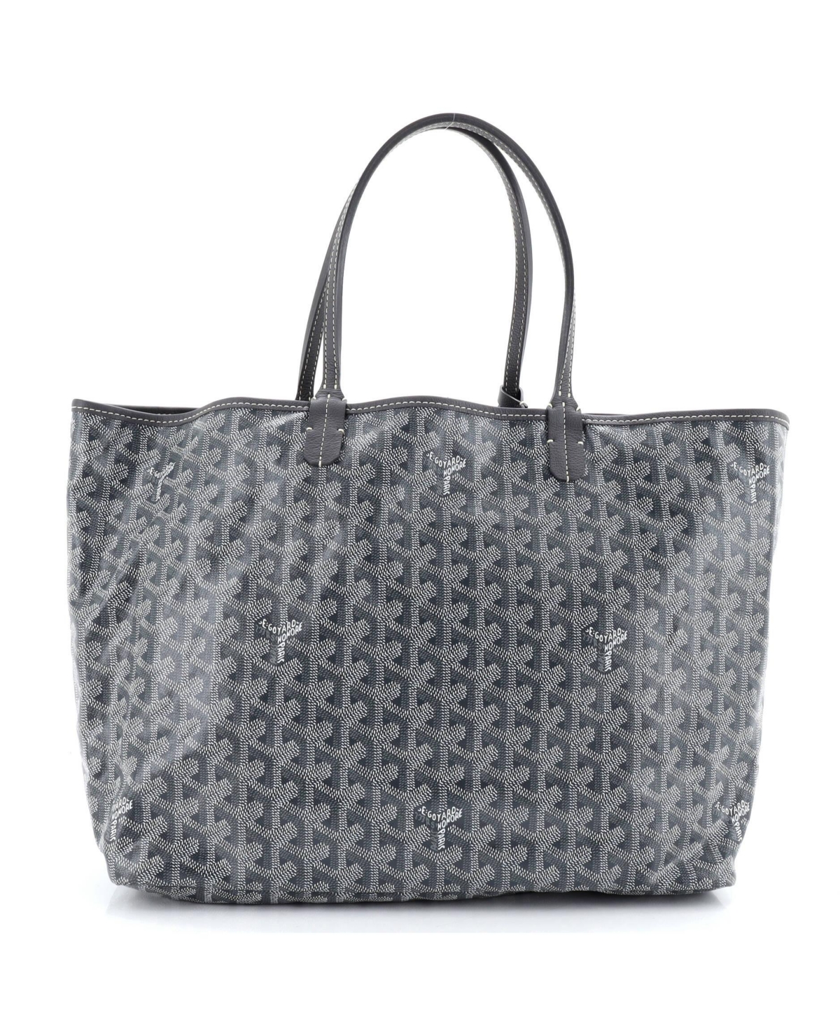 Click here for Pre-Owned Goyard Pm Saint Louis Tote Coated Canvas... prices