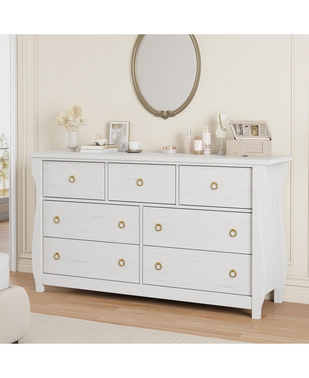 Click here for gaomon 7 Dresser for Bedroom  54 in Wide Drawer Dr... prices