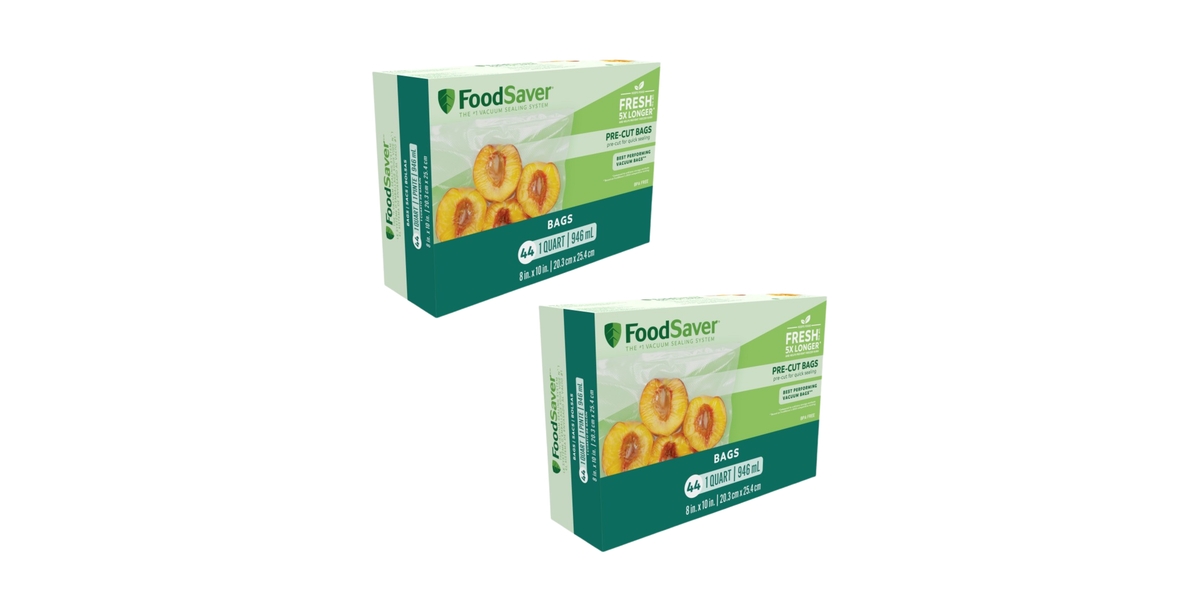 Click here for FoodSaver Quart Pre-Cut Vacuum Seal Bags  44-Count... prices