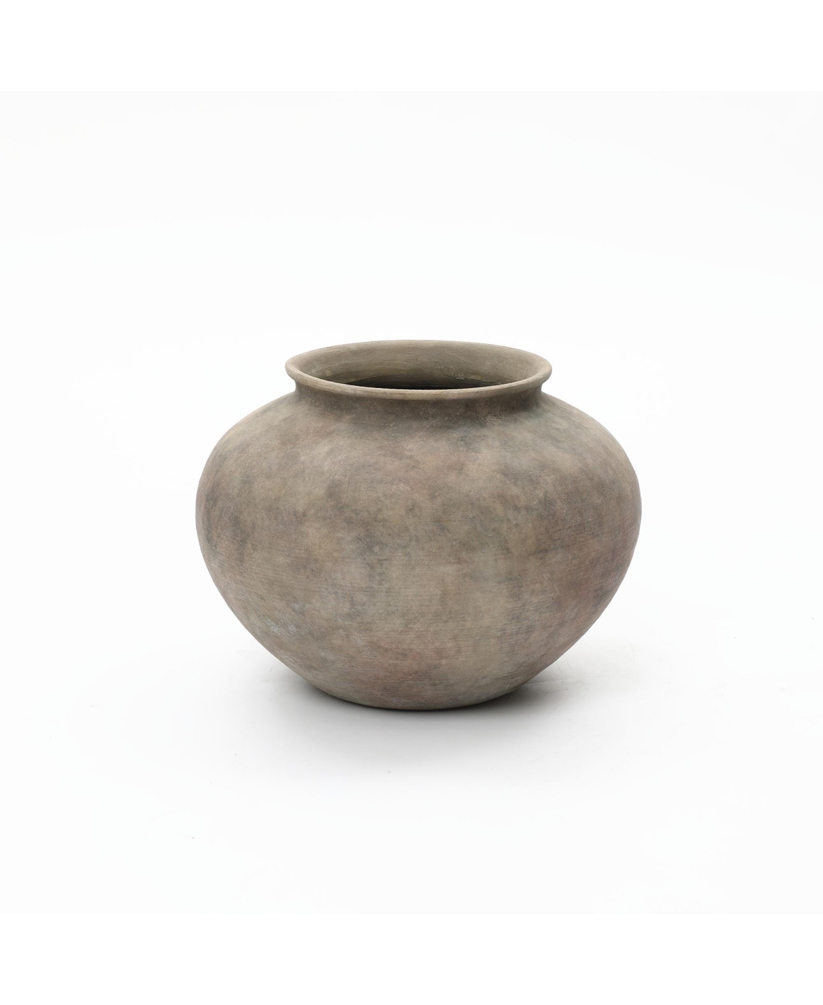 Click here for LuxenHome Rustic Ceramic Vase  12.2" Wide Ter... prices