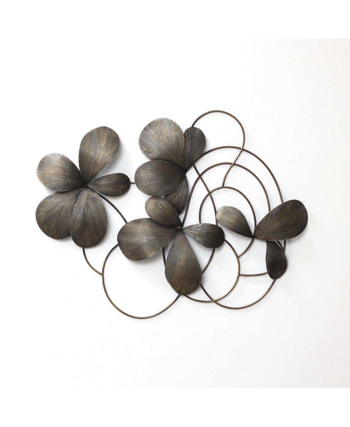 Click here for LuxenHome Dark Gray Metal Wall Art  42” Wid... prices