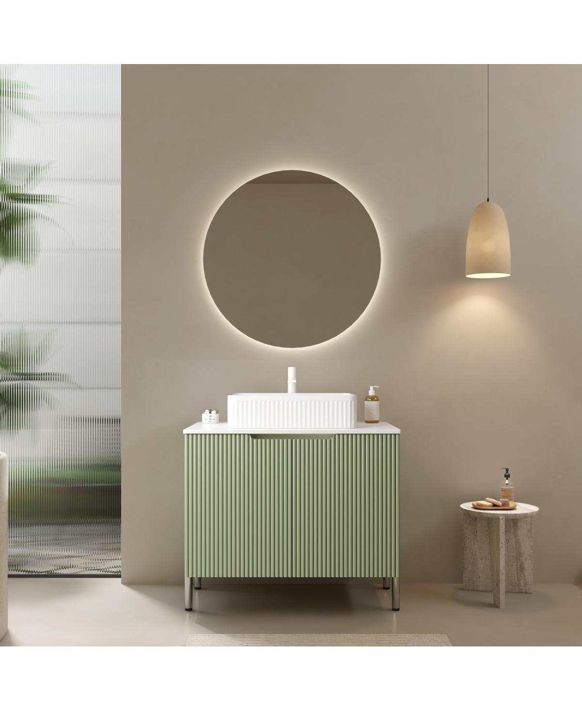 Click here for Sillysis 30 Bathroom Vanity with Carrara Counterto... prices