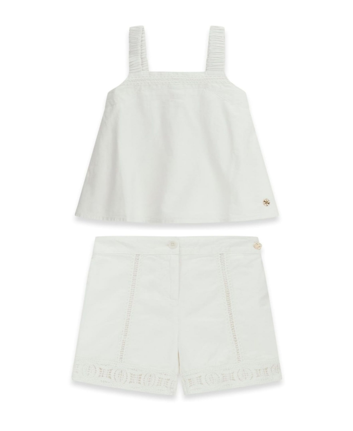 Click here for Guess Girls 7-16 Tank Top and Shorts  2-Piece Set... prices