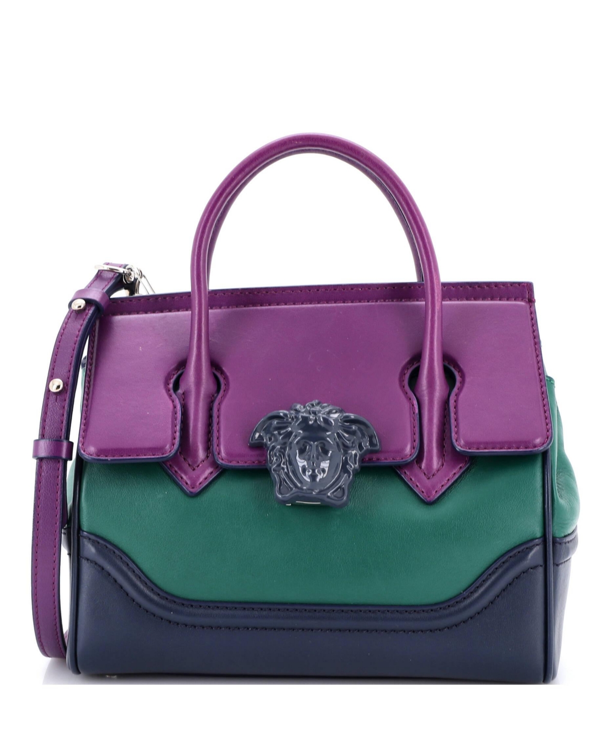 Click here for Pre-Owned Versace Medium Palazzo Empire Bag Leathe... prices