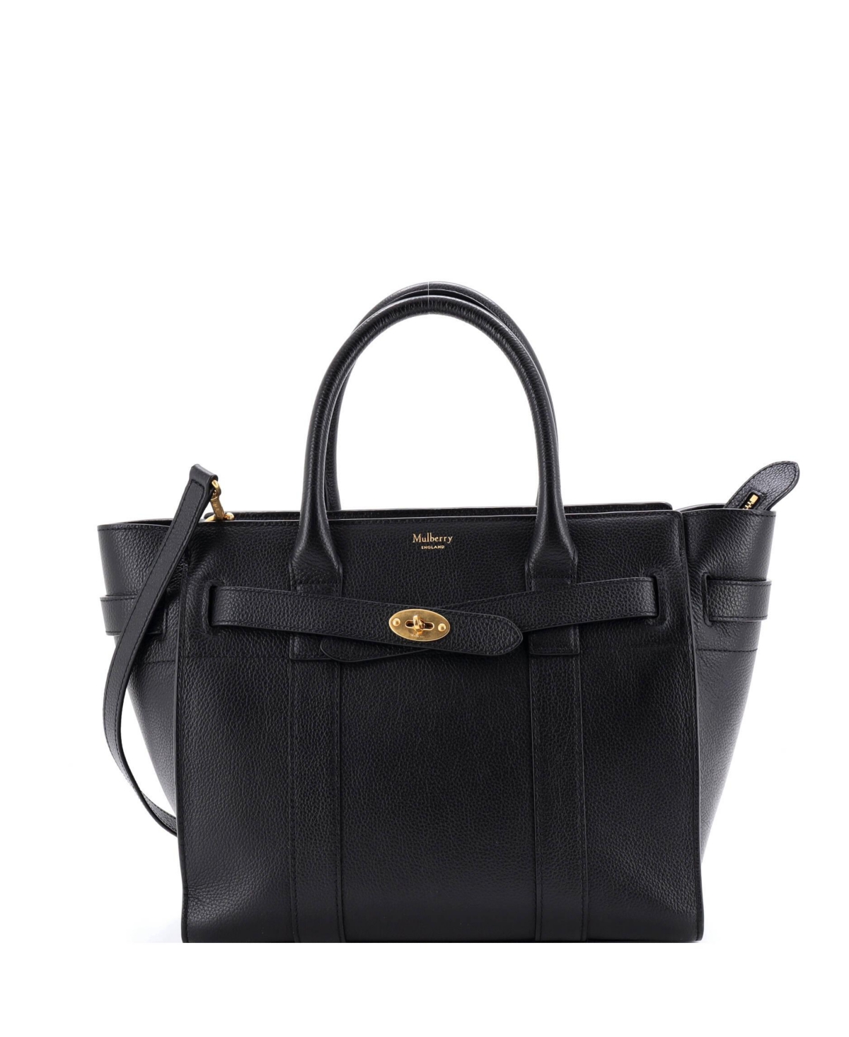 Click here for Pre-Owned Mulberry Small Bayswater Zipped Tote Lea... prices