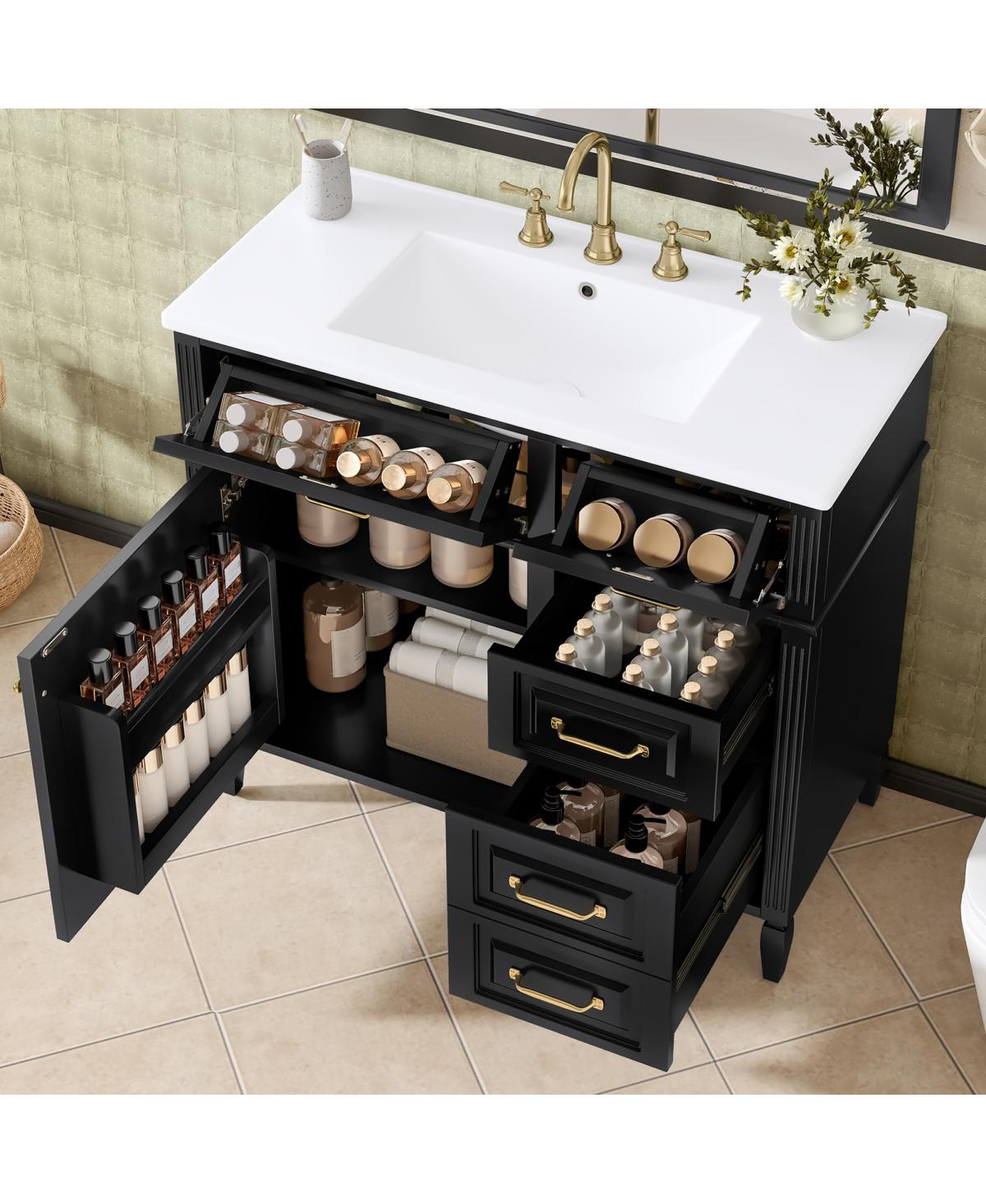 Click here for Sillysis 36" Freestanding Bathroom Vanity wit... prices