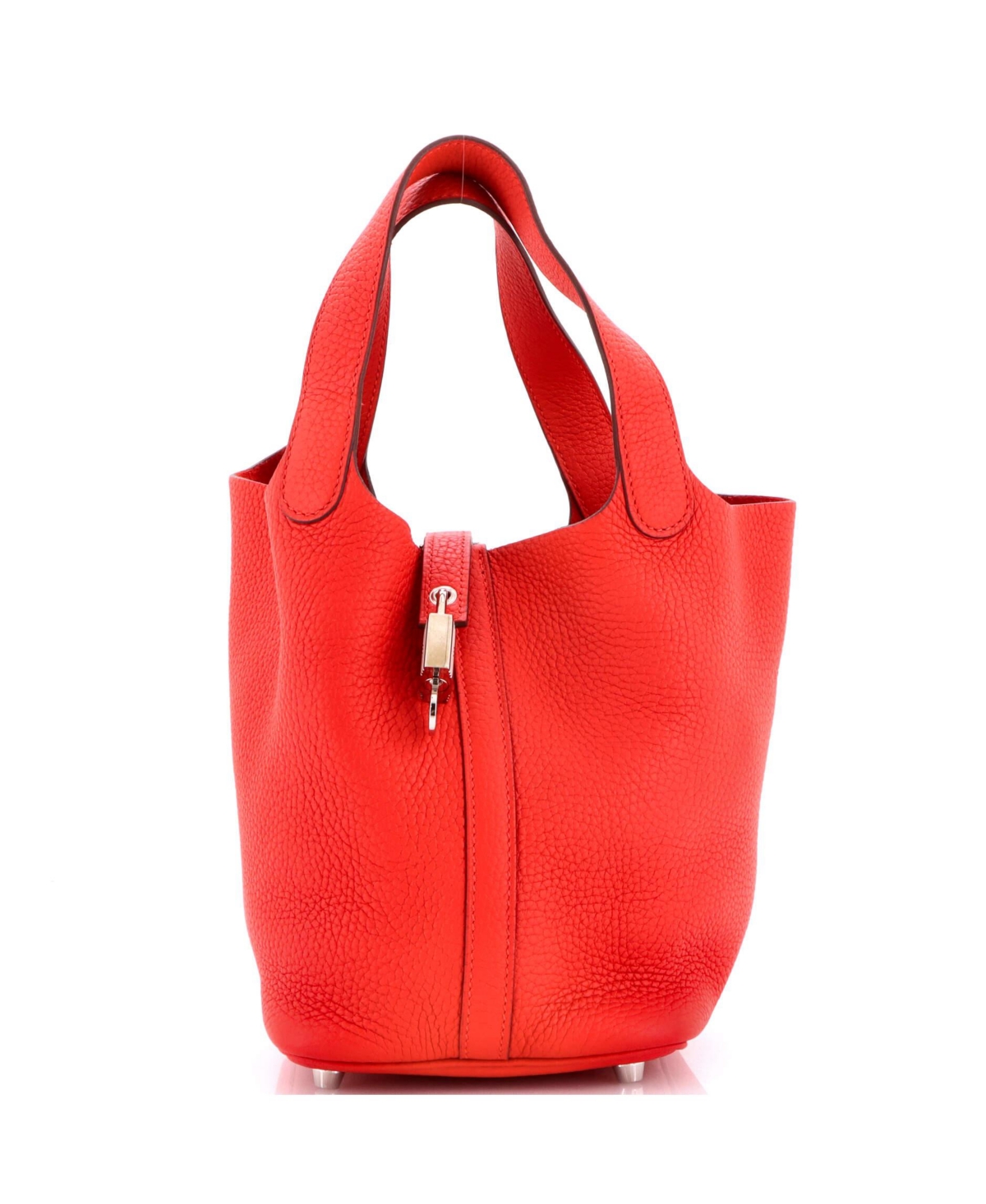 Click here for Pre-Owned HERMES Pm Picotin Lock Bag Clemence - Re... prices