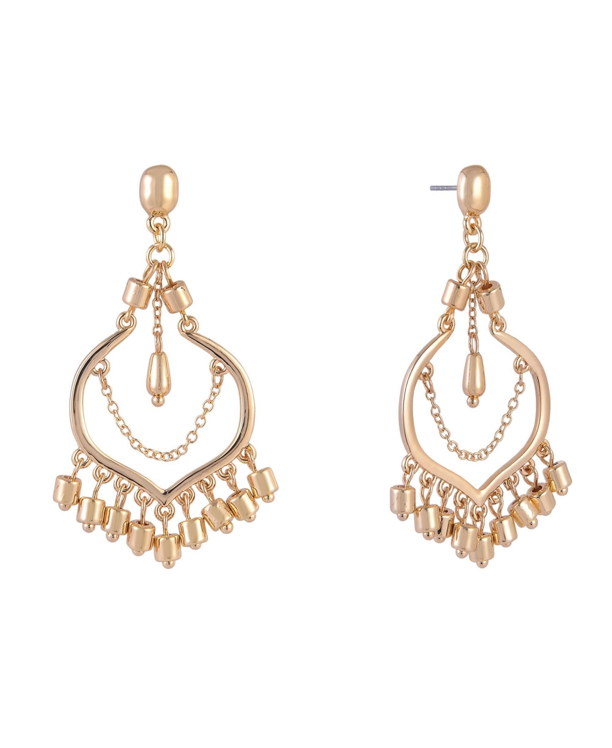 Click here for Rachel Rachel Roy Gold Tone Chandelier Earrings -... prices