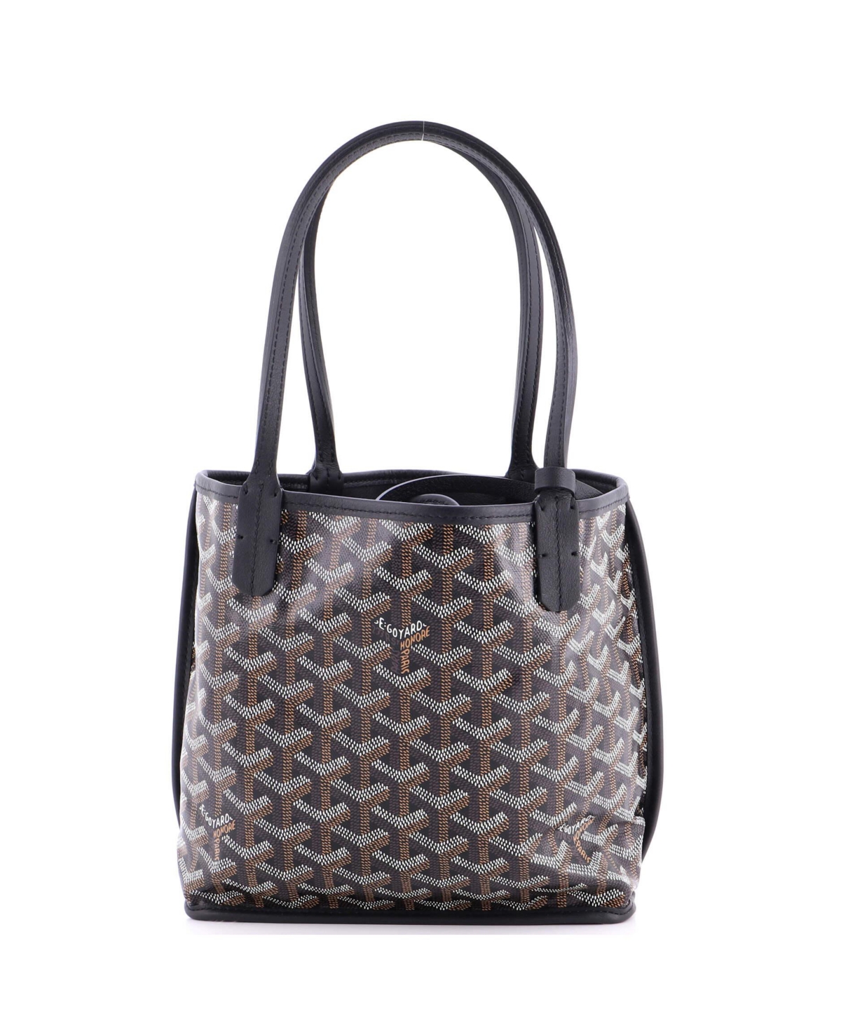 Click here for Pre-Owned Goyard Mini Anjou Reversible Tote Coated... prices