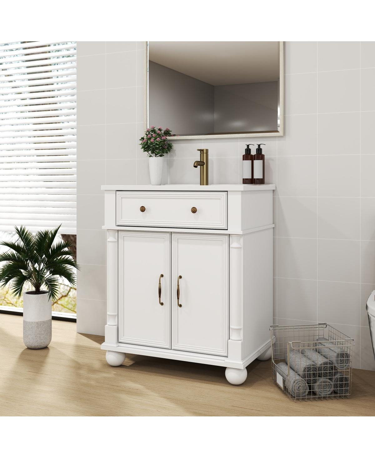 Click here for Sillysis 28" Bathroom Vanity with Sink  Medie... prices