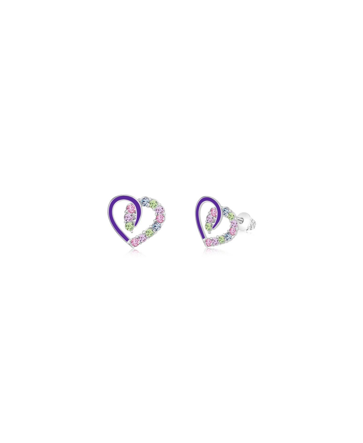 Click here for Chanteur Girls Heart Hypoallergenic Earrings with... prices