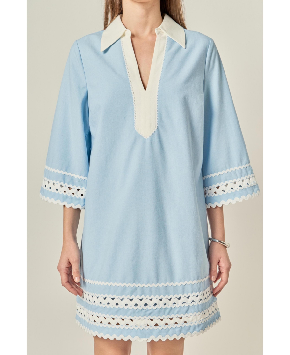 Click here for English Factory Womens Color Block Shirt Mini Dres... prices