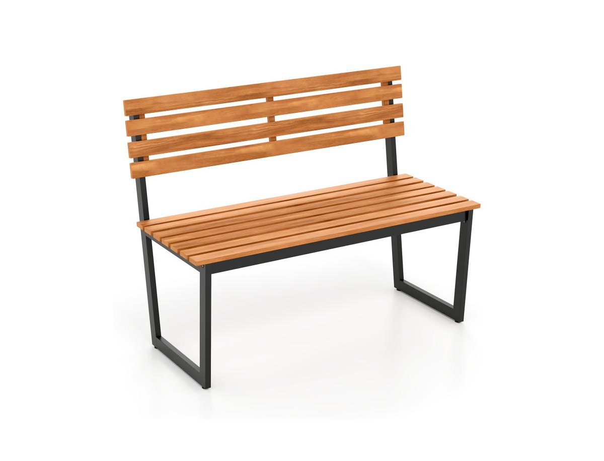 Click here for Slickblue Acacia Wood Outdoor Bench Loveseat with... prices