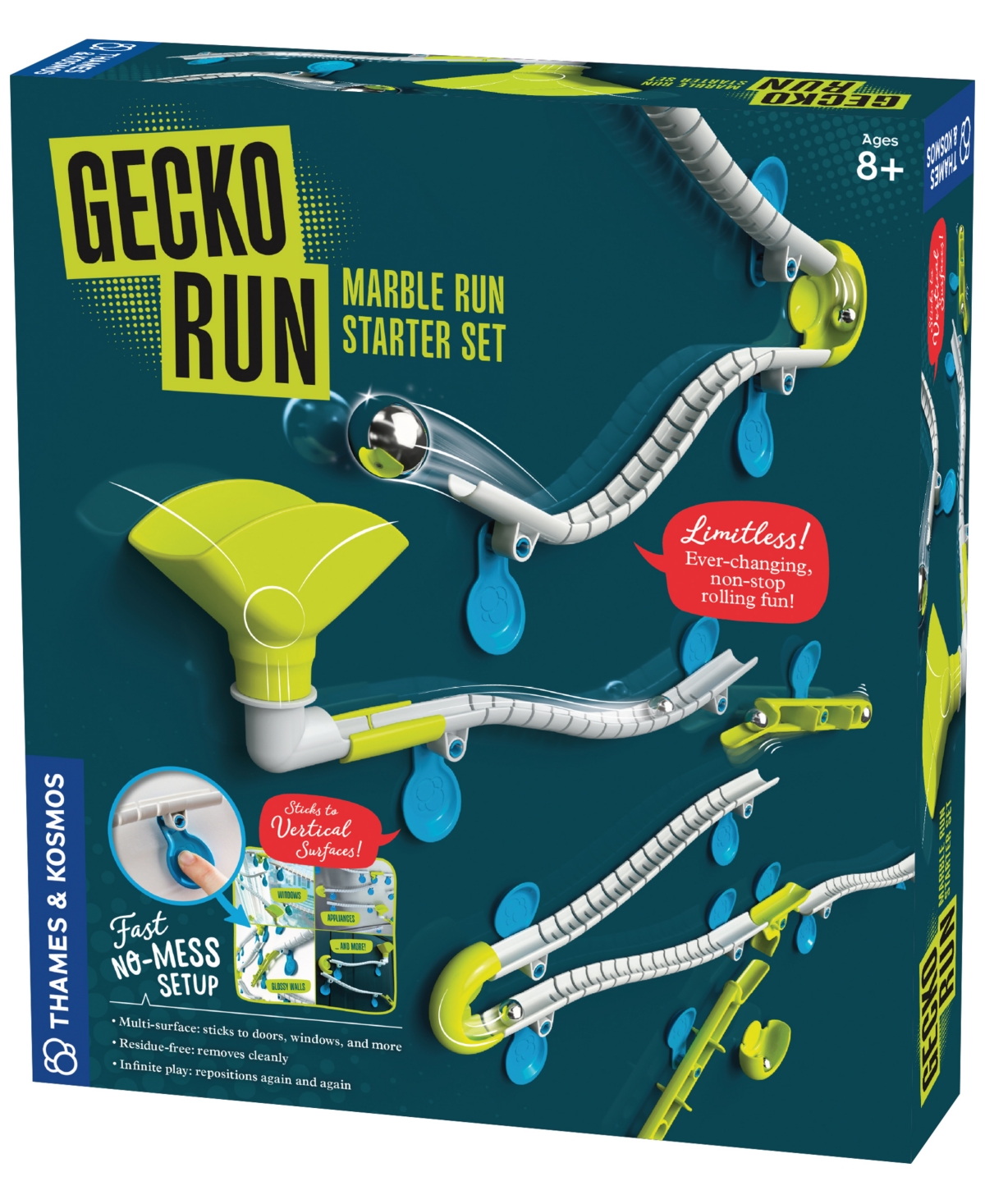 Click here for Thames & Kosmos Gecko Run Marble Run Starter Set -... prices