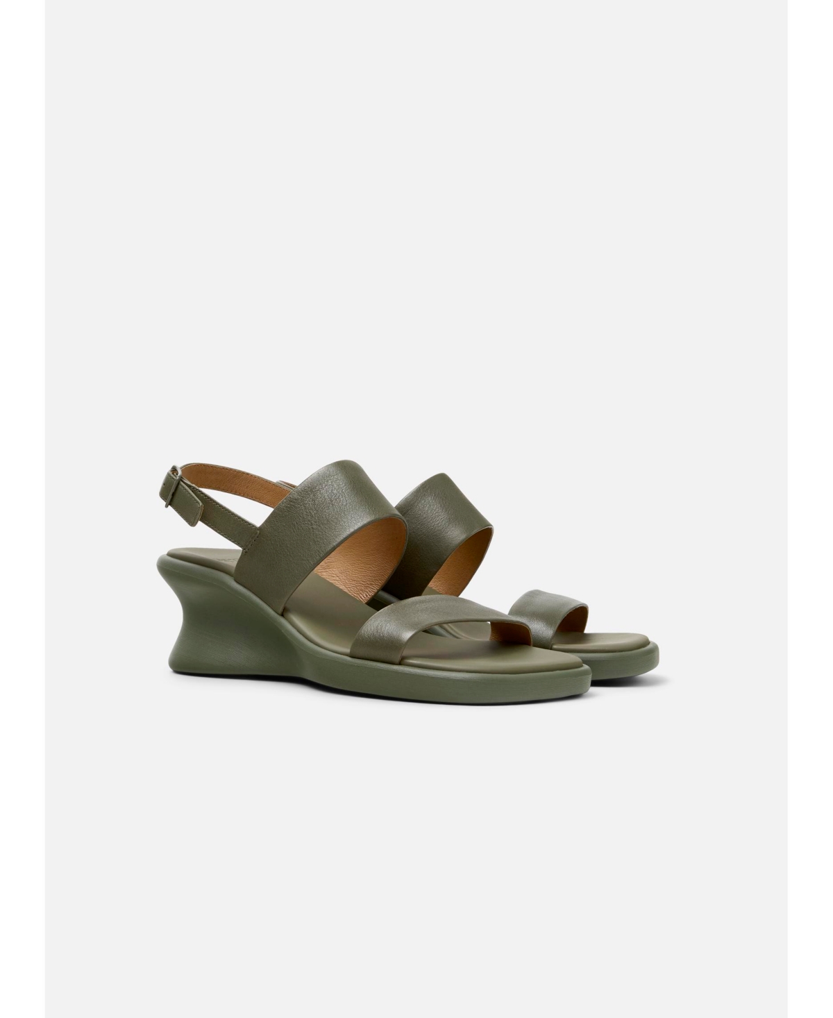 Click here for Camper Womens Louise Sandal Leather 2-Strap Sandal... prices