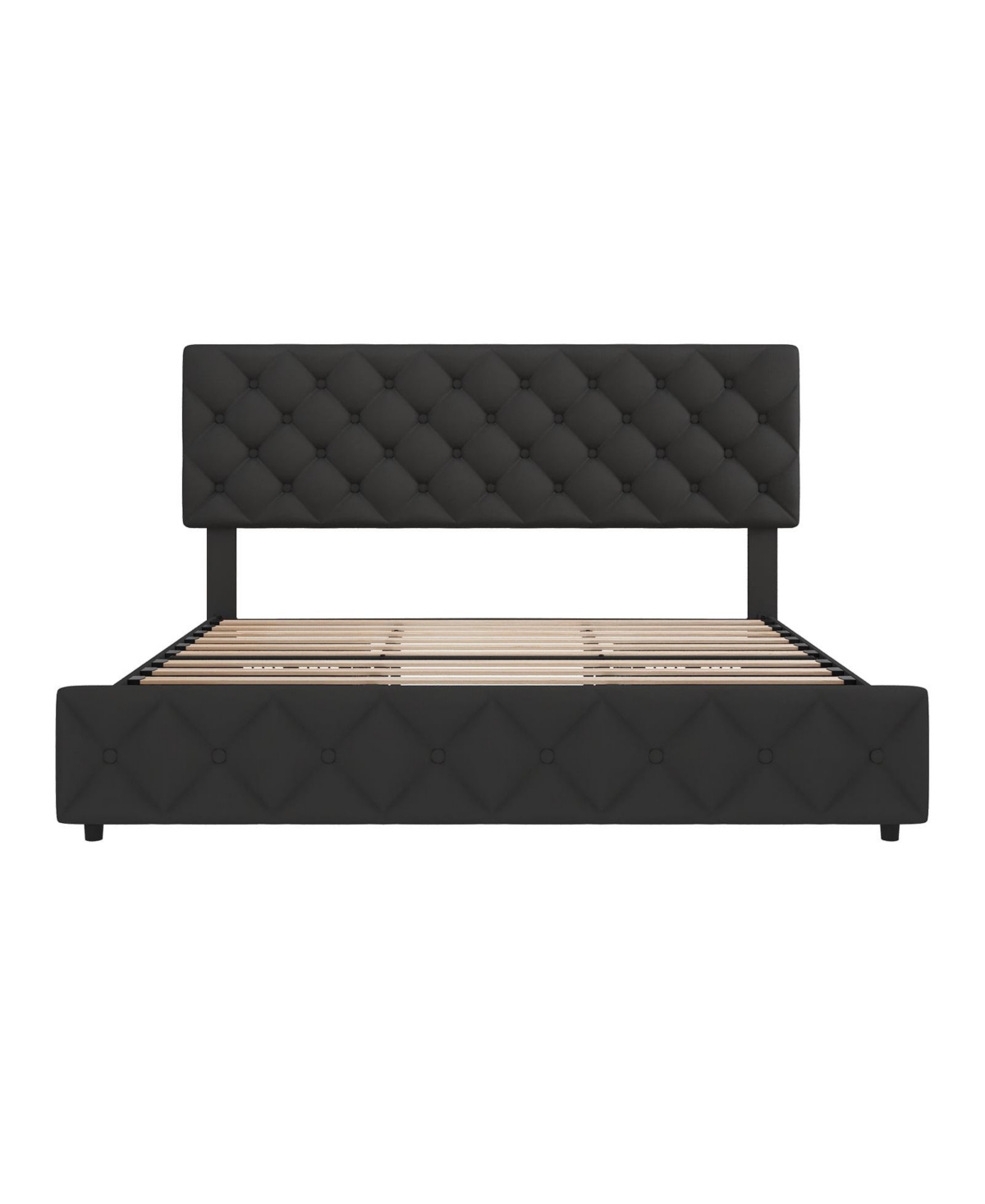 Click here for gaomon Full Bed Frame Adjustable Headboard 4 Stora... prices