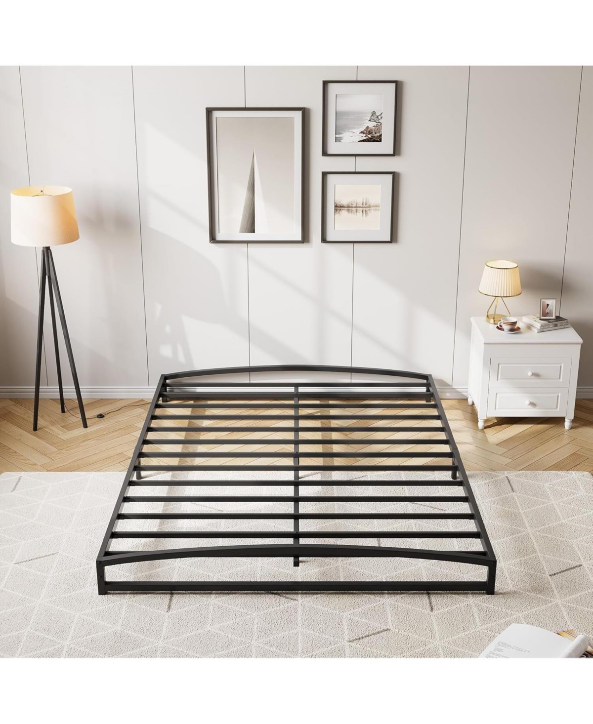 Click here for gaomon Low Profile Metal Platform Bed Frame- 6 Inc... prices