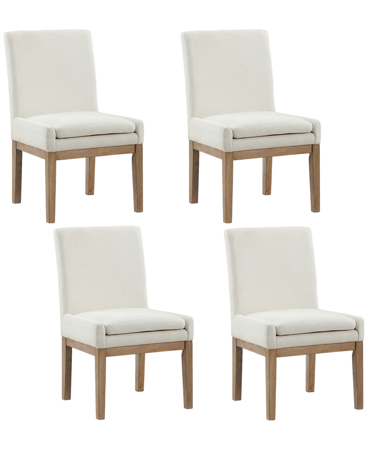 Click here for Macai 4-Pc. Upholstered Side Chair Set - Brown prices