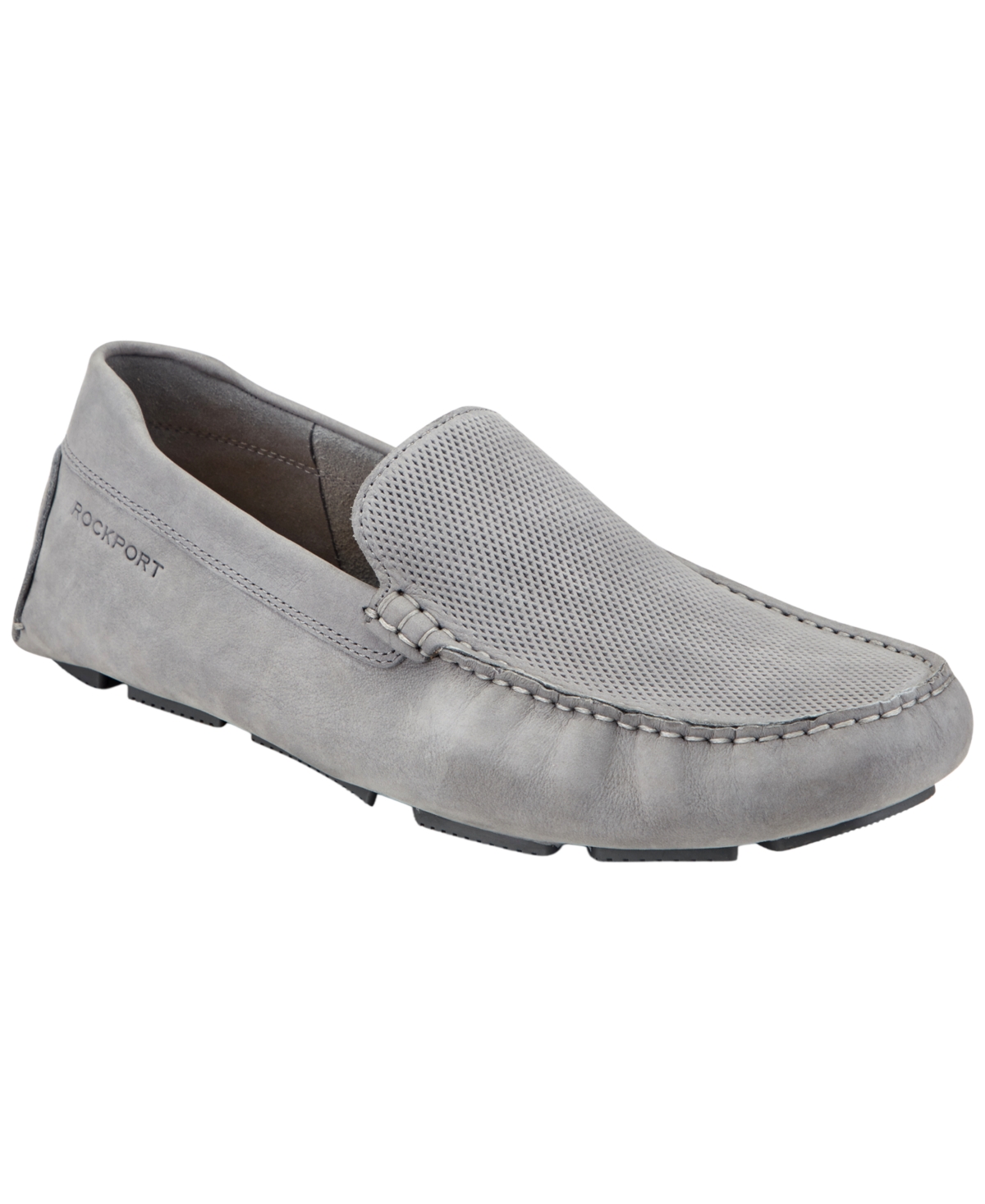 Click here for Rockport Mens Rodger Dress Casual Loafers - Gray L... prices