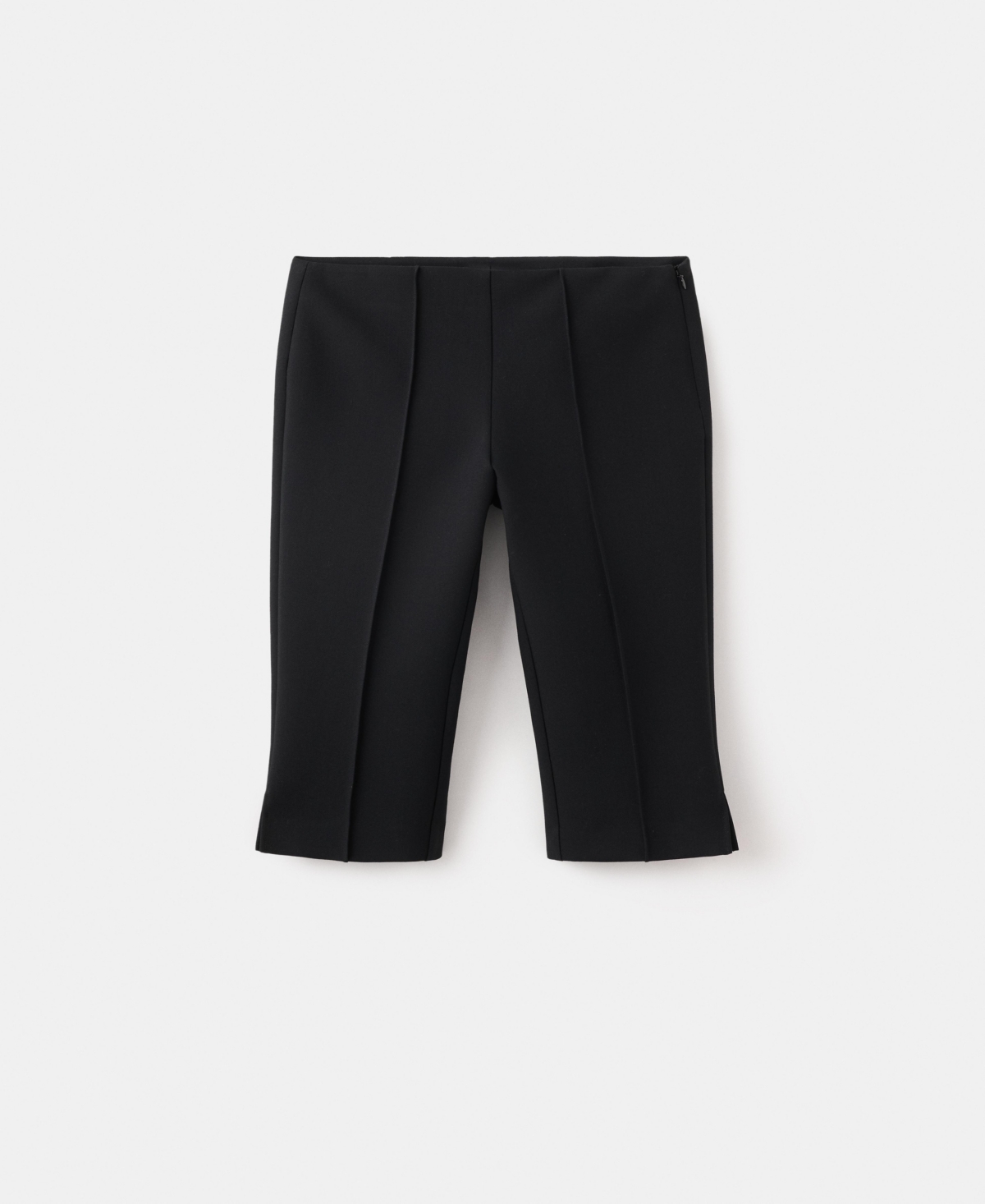 Click here for Mango Womens Biker Leggings - Black prices