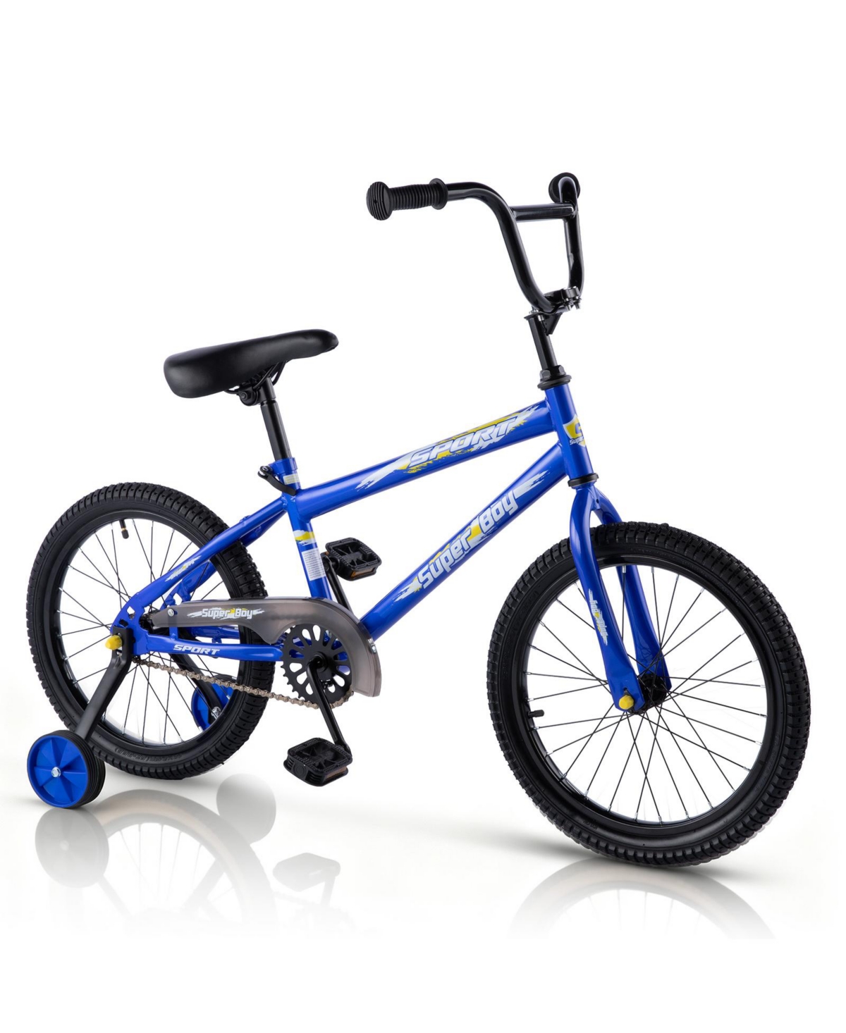 Click here for Sugift 20-Inch Kids Bike - Blue prices