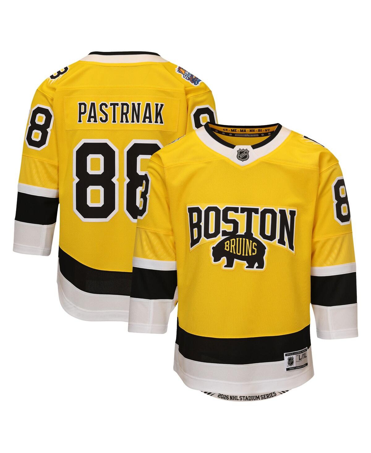 Click here for Outerstuff Big Boys and Girls David Pastrnak Gold... prices