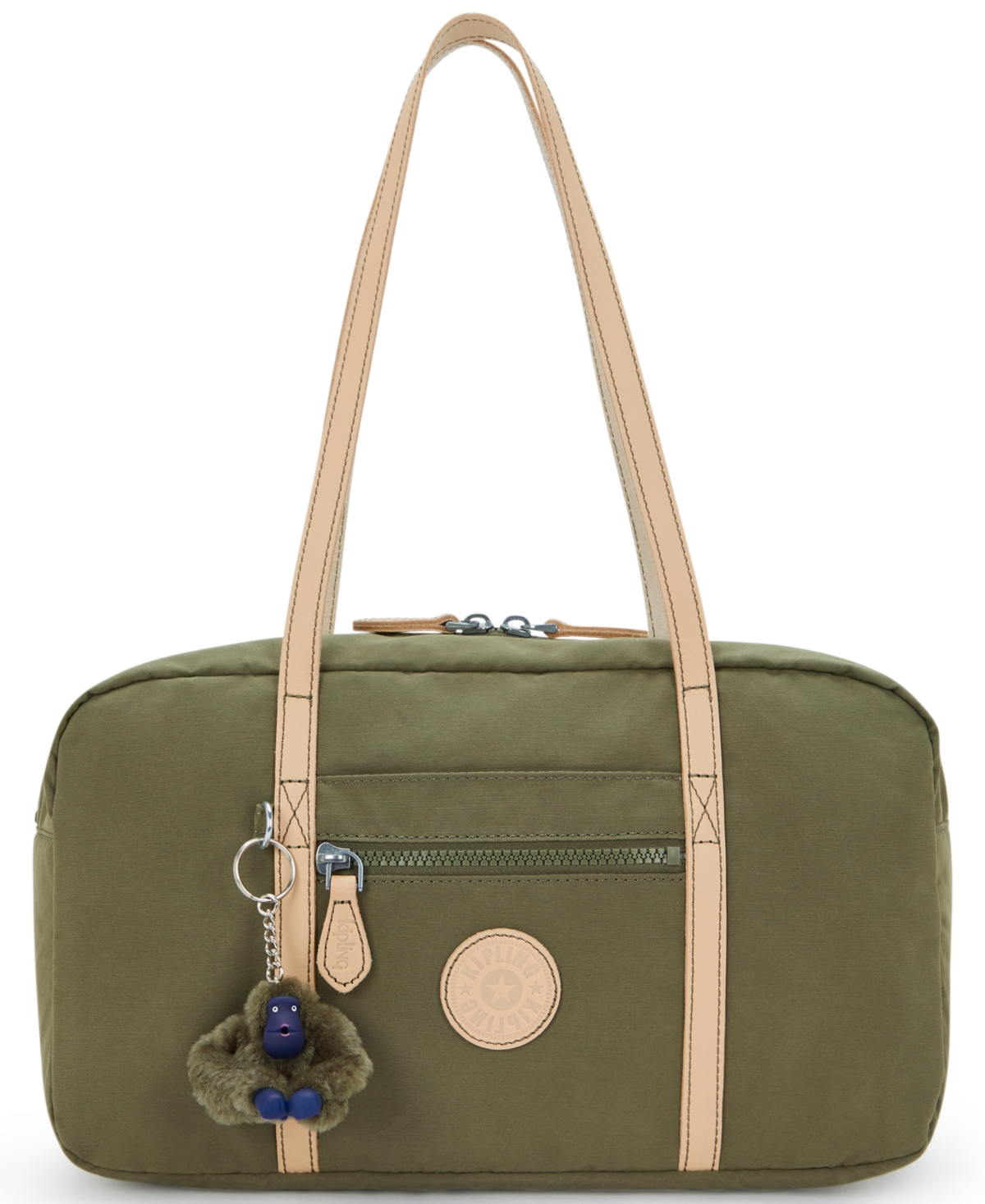 Click here for Kipling Naira Large Shoulder Bag - Cotton Khaki prices