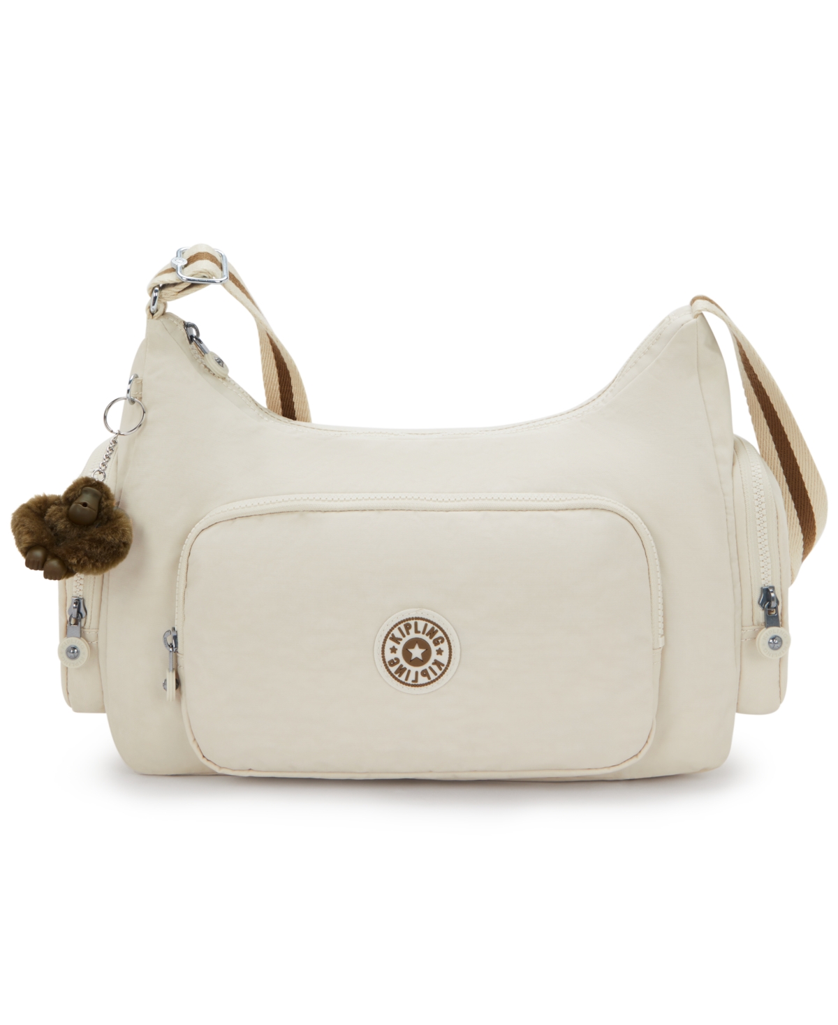 Click here for Kipling Gabbina Large Crossbody Bag - Soft Sand prices