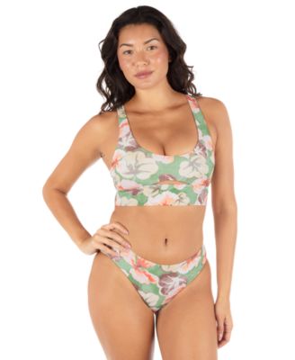 Click here for Hurley Womens Gingko Cloud Max Longline Bralette M... prices