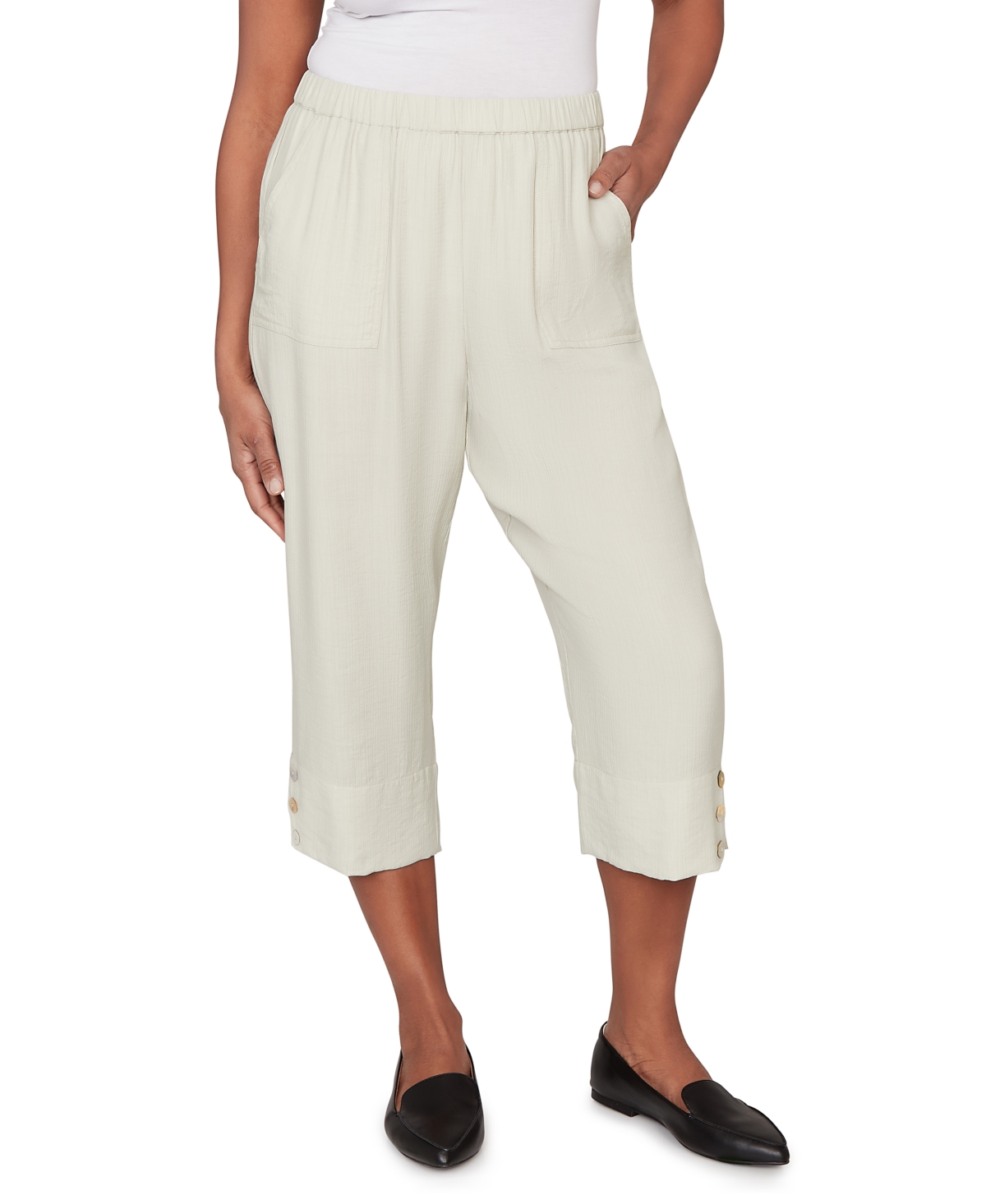 Click here for Alfred Dunner Petite Vintage Charm Relaxed Front P... prices