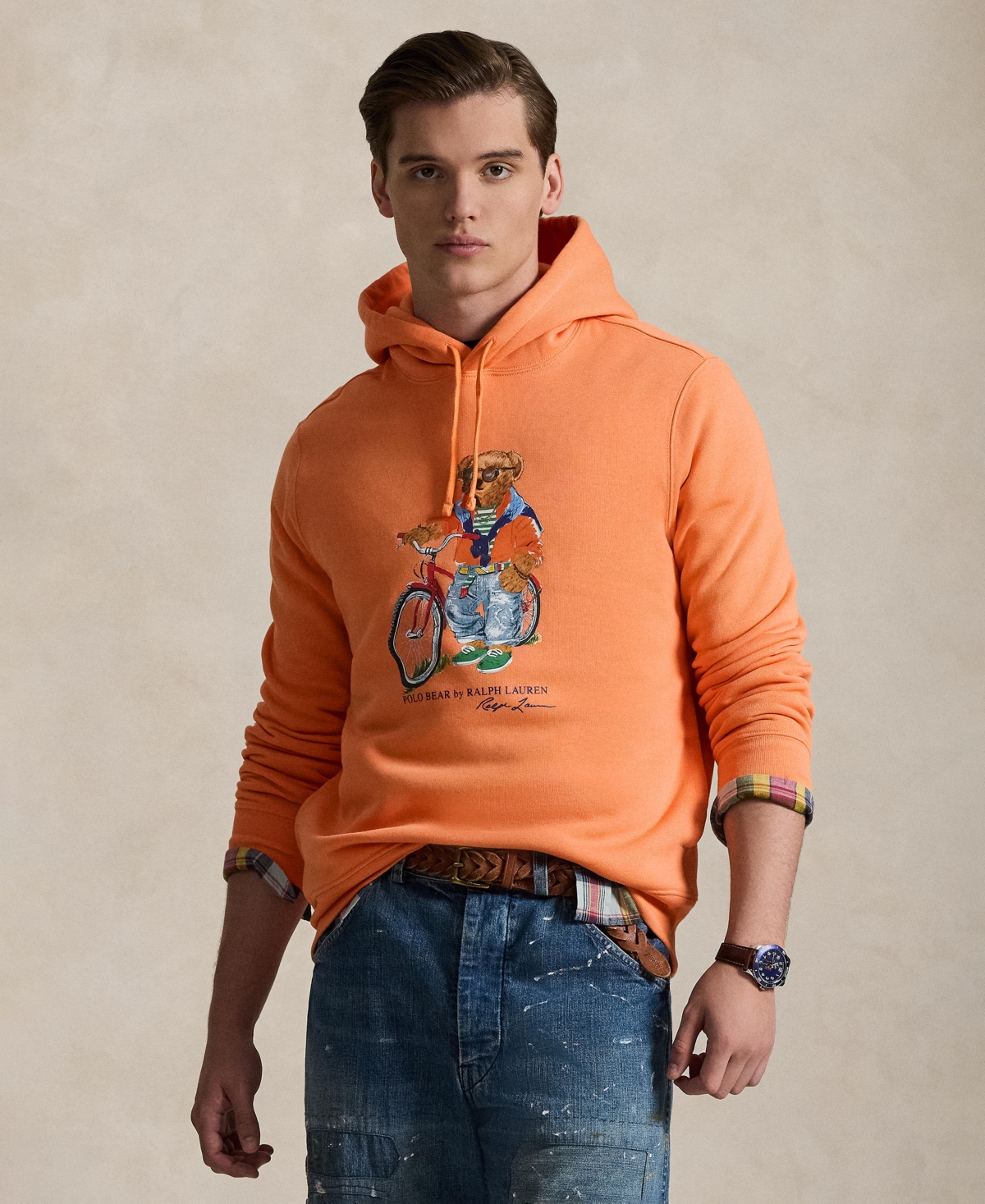 Click here for Polo Ralph Lauren Mens Bears Print Hooded Sweatshi... prices