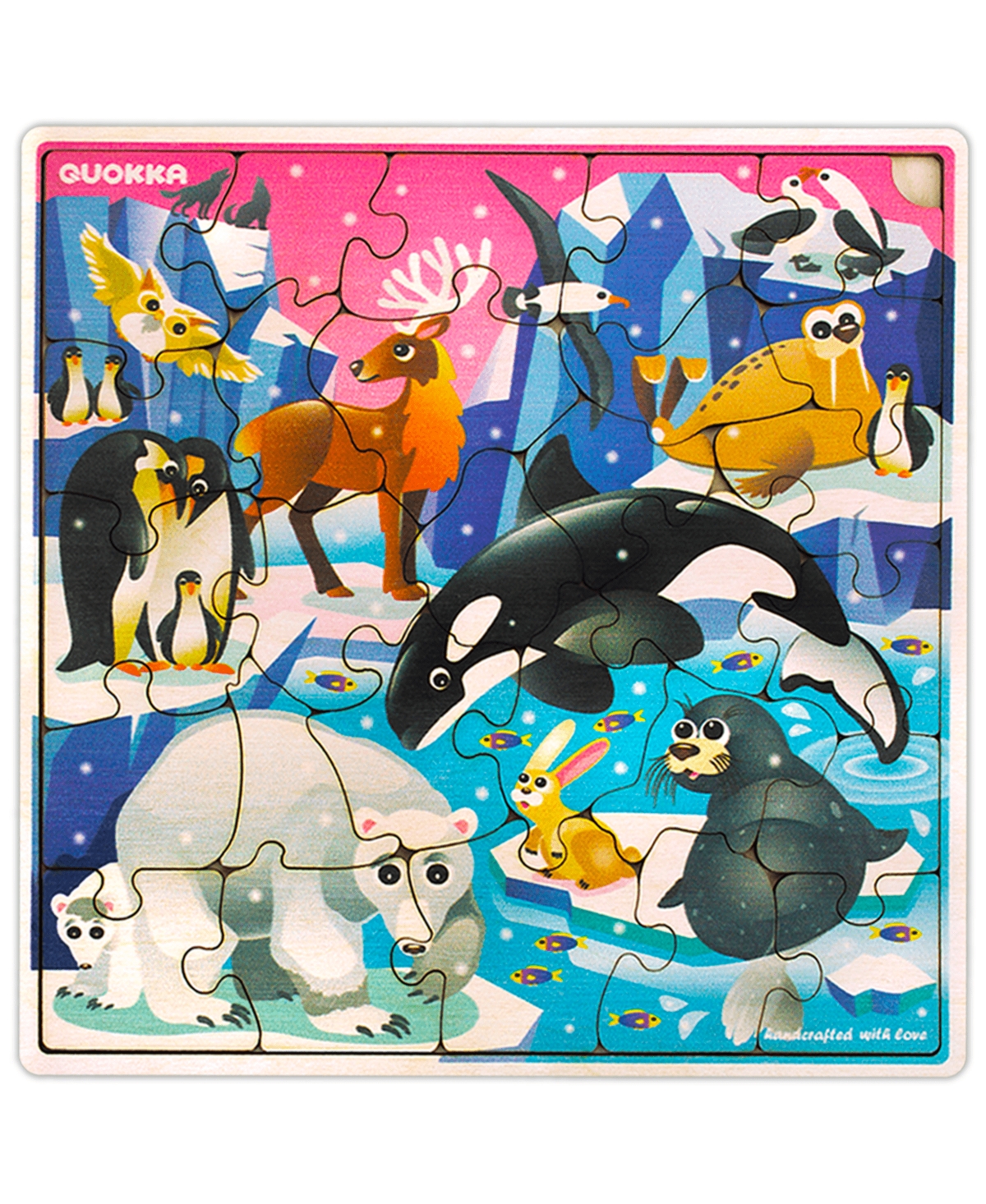 Click here for Quokka 28 Piece Wooden Animal Puzzles for Kids Age... prices