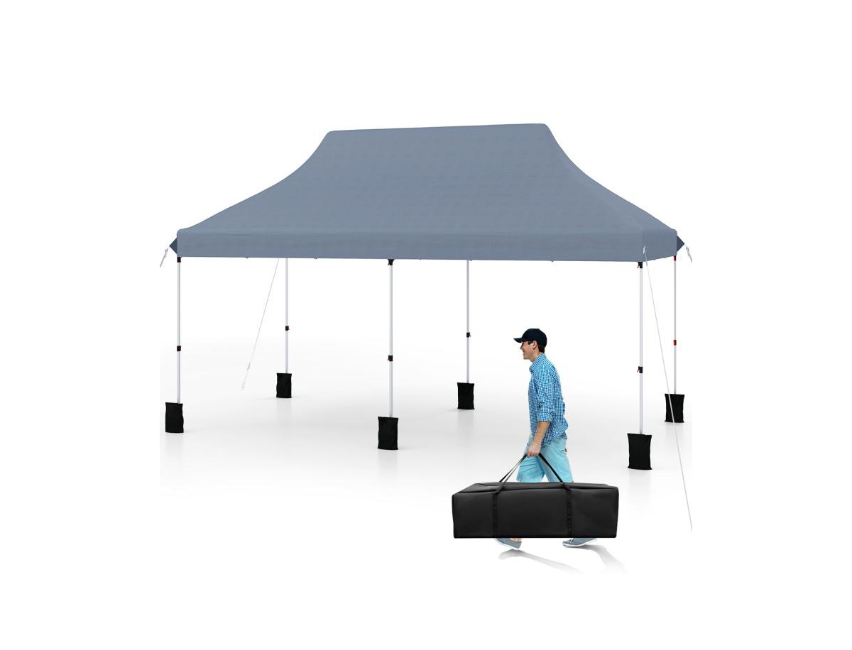 Click here for Slickblue Foldable Outdoor Canopy Gazebo with Stor... prices