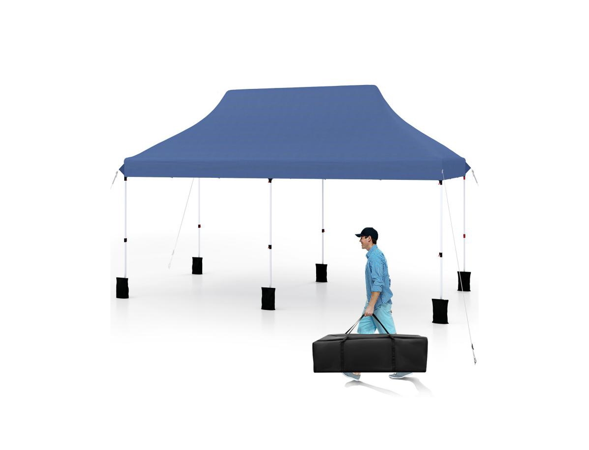 Click here for Slickblue Foldable Outdoor Canopy Gazebo with Stor... prices