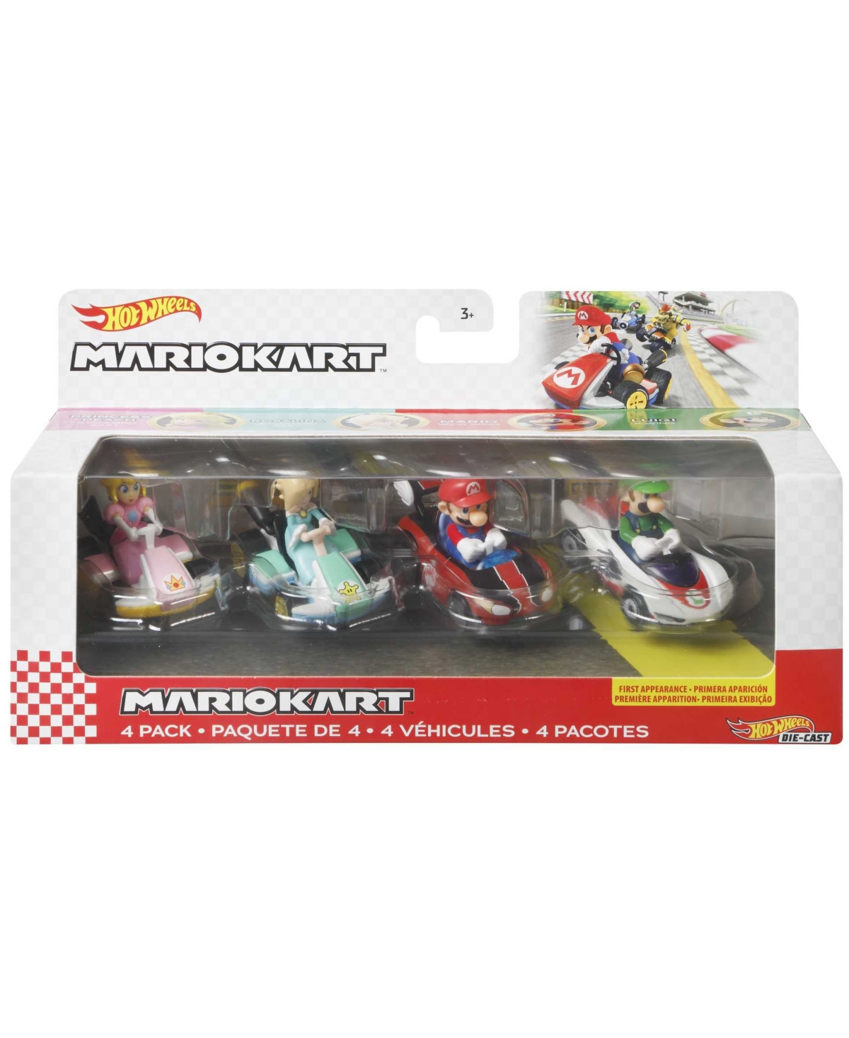 Click here for Hot Wheels Mario Kart 4-pack Assortment prices