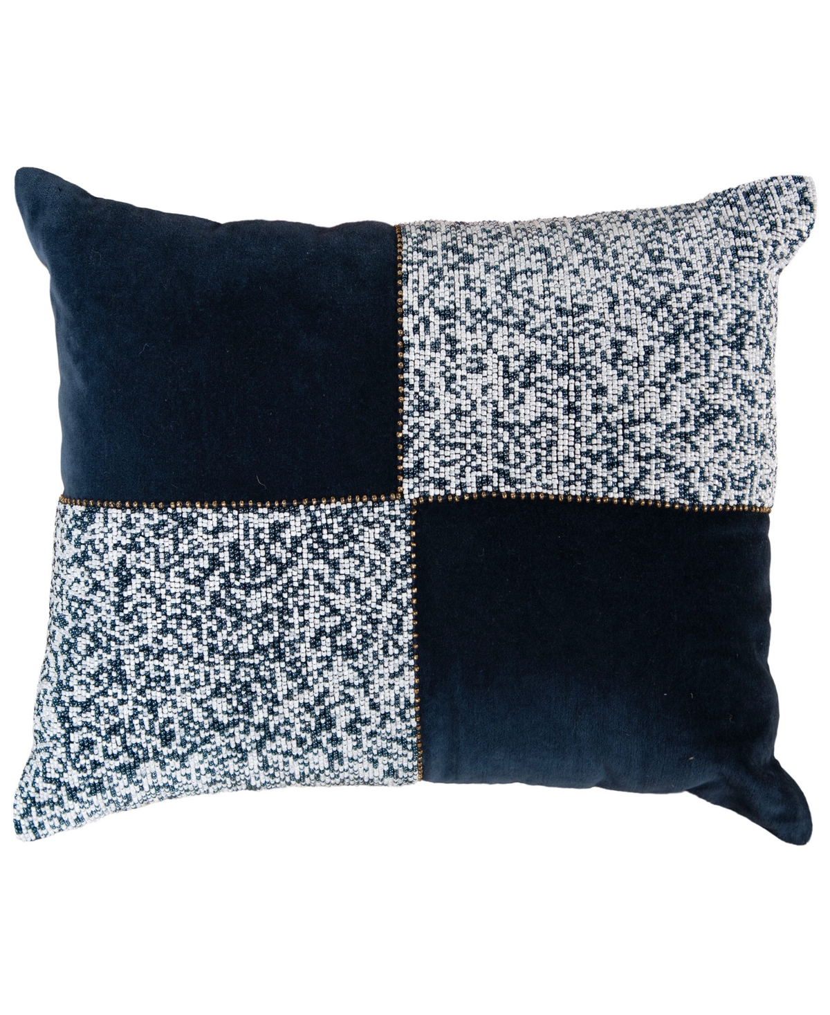 Click here for Rizzy Home Laine Cotton Velvet Decorative Pillow... prices