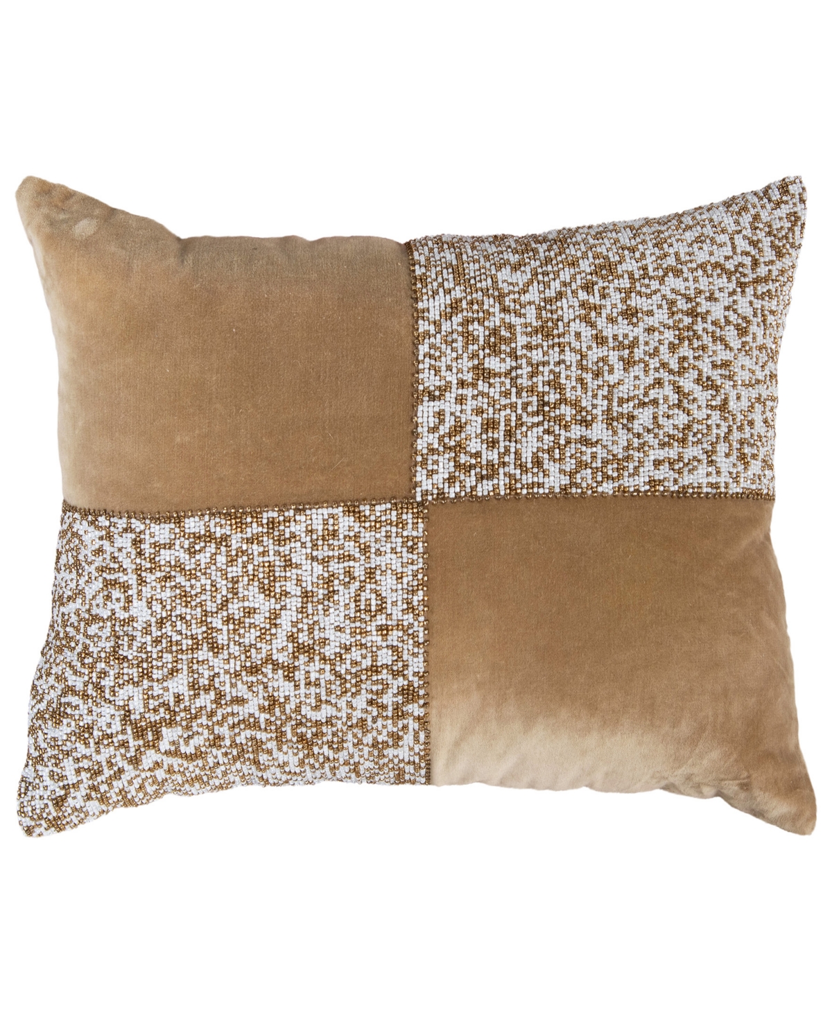 Click here for Rizzy Home Laine Cotton Velvet Decorative Pillow... prices