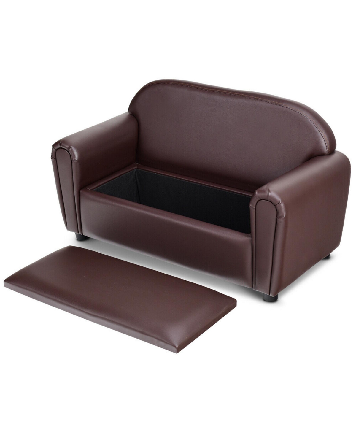 Click here for Gymax Kids Sofa Armrest Chair Lounge Couch Wood Co... prices