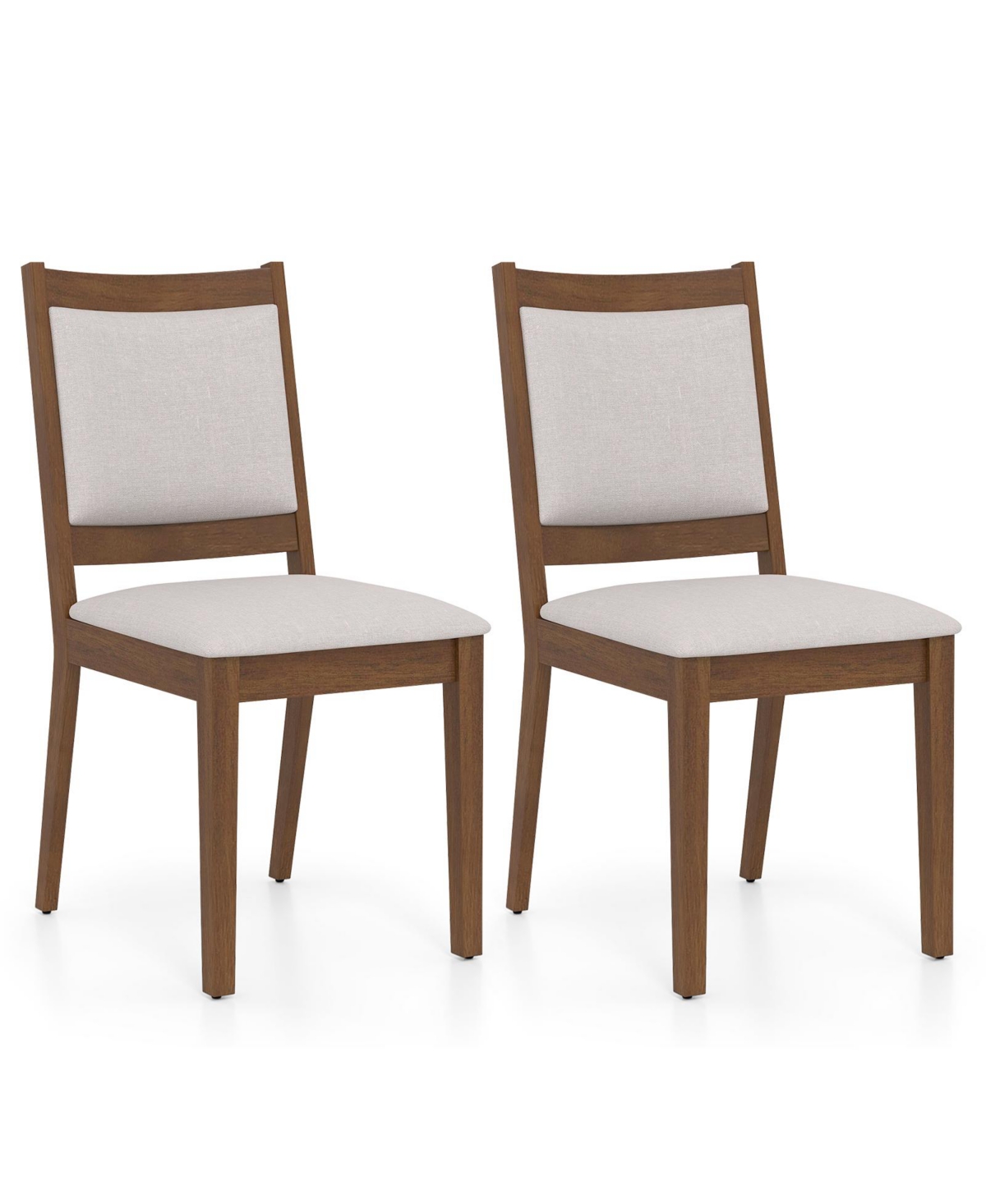 Click here for Gymax Modern Dining Chair Set of 2 Upholstered Kit... prices