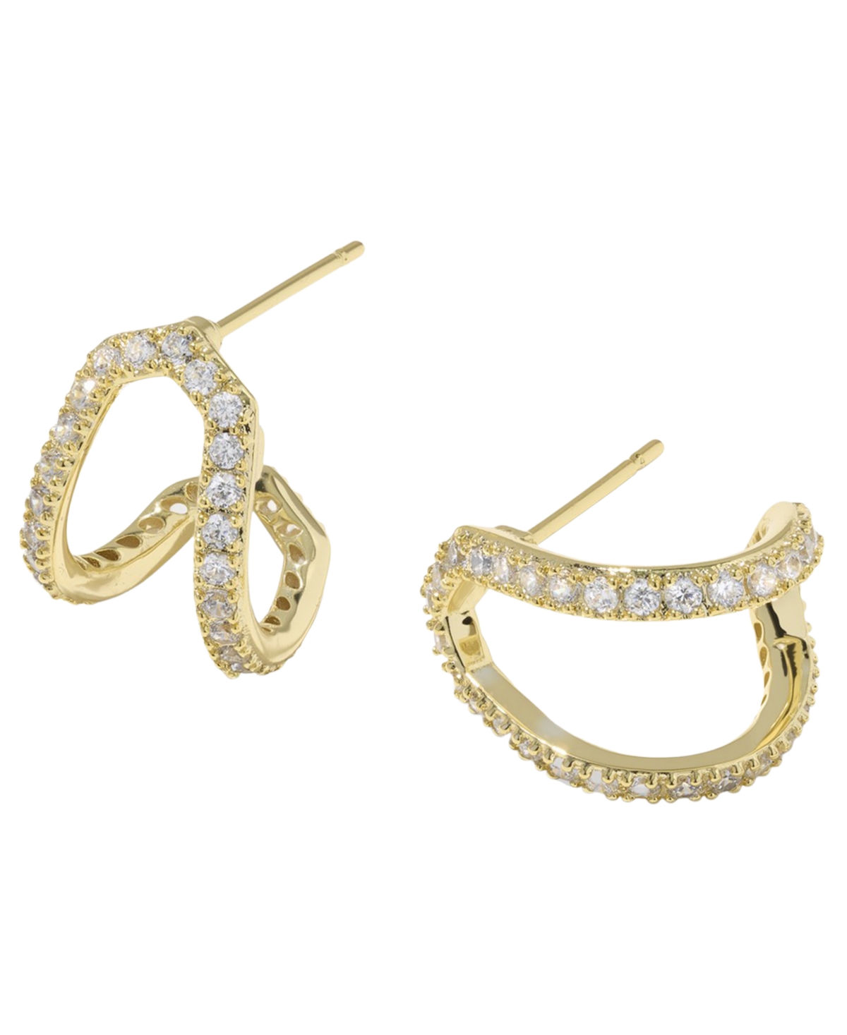 Click here for Kendra Scott Cubic Zirconia Daphne Pave Huggie Ear... prices