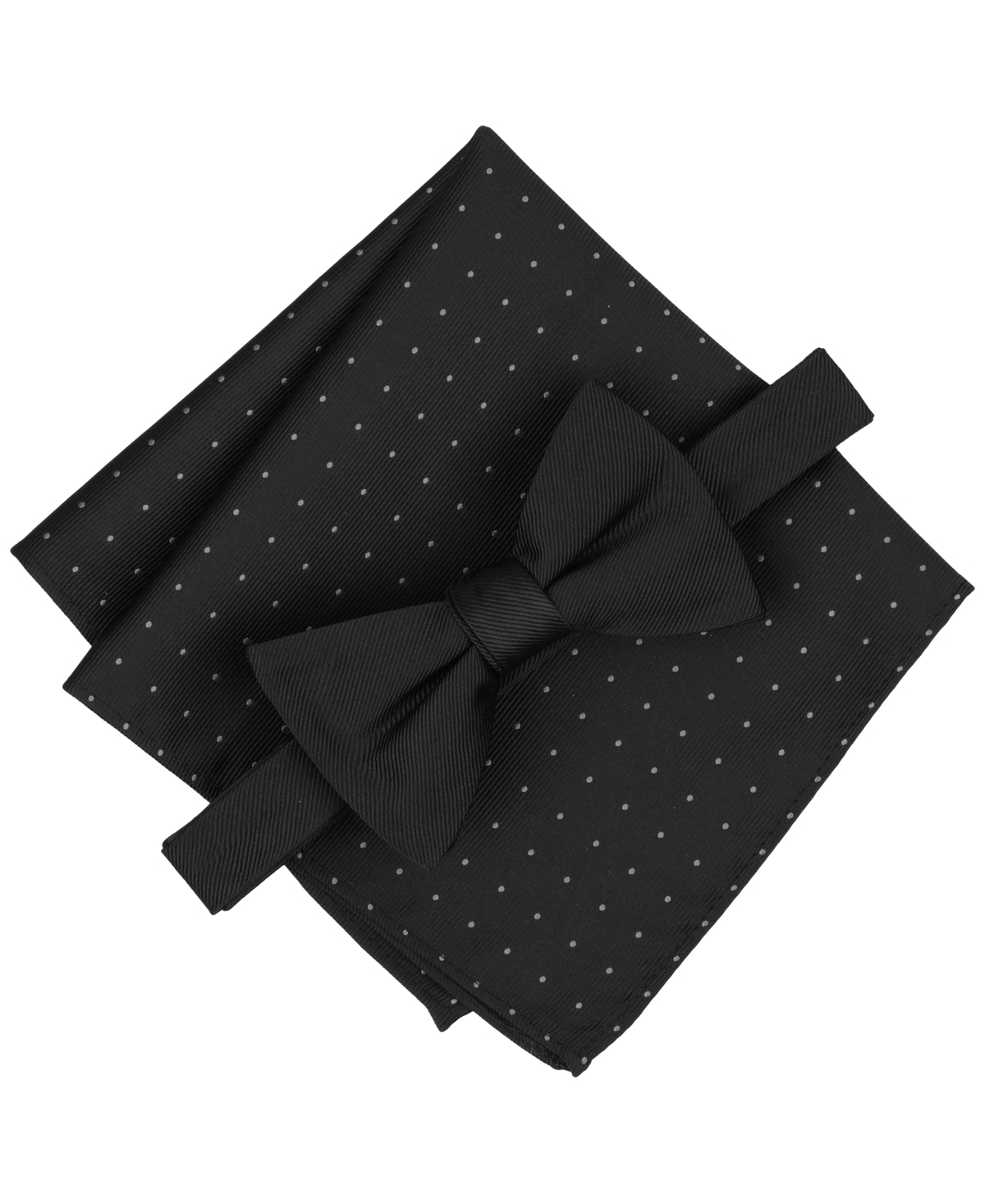 Click here for Alfani Mens Cabrini Pin Dot Solid Bow Tie Set  Mac... prices